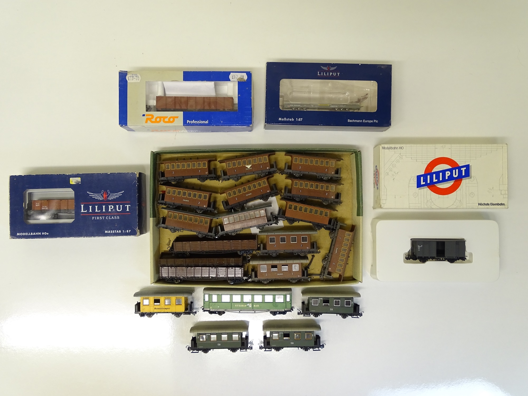 Lot 115 - HO SCALE MODEL RAILWAYS: A quantity of HOe