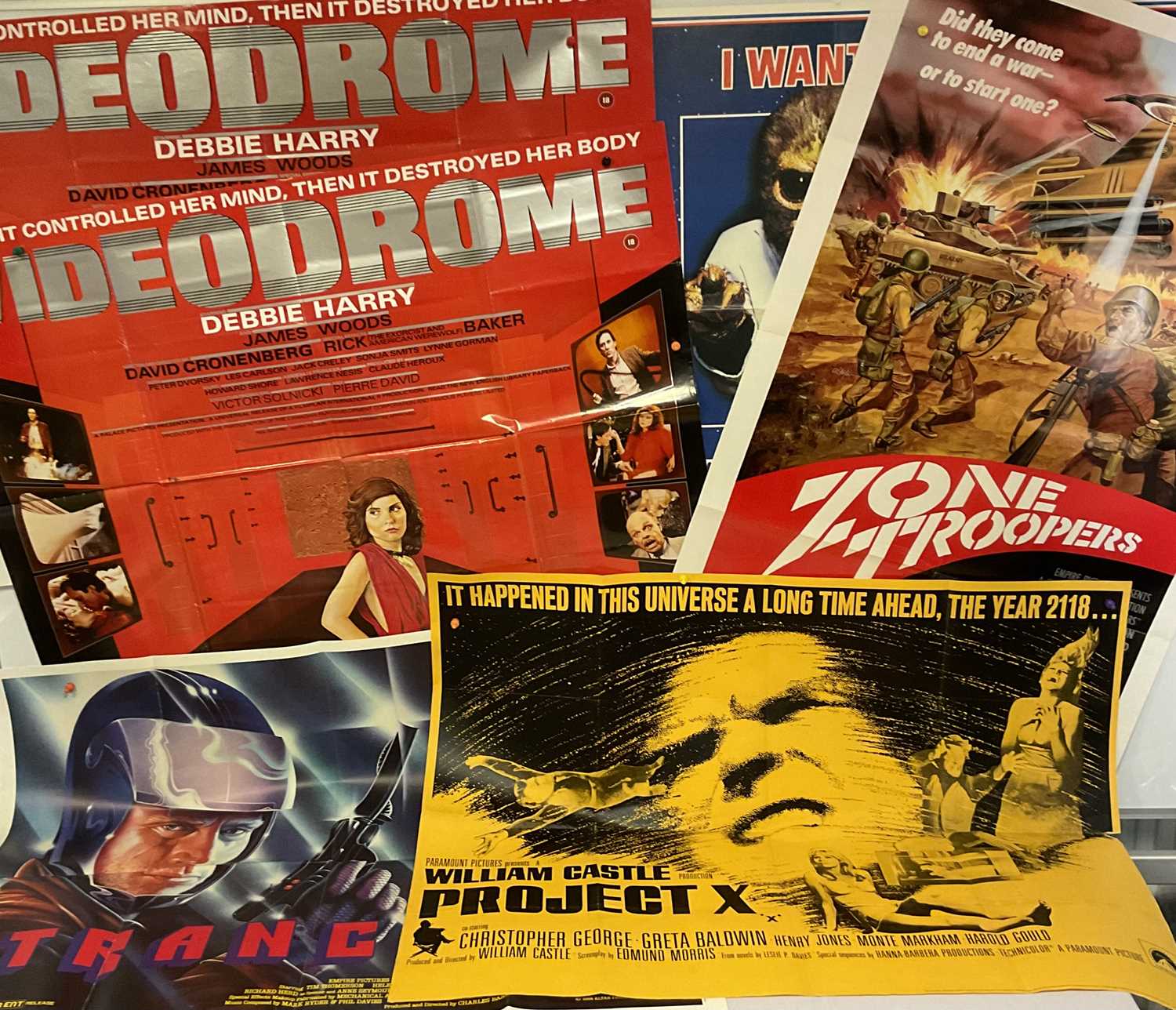 Lot 209 - A selection of science fiction film posters