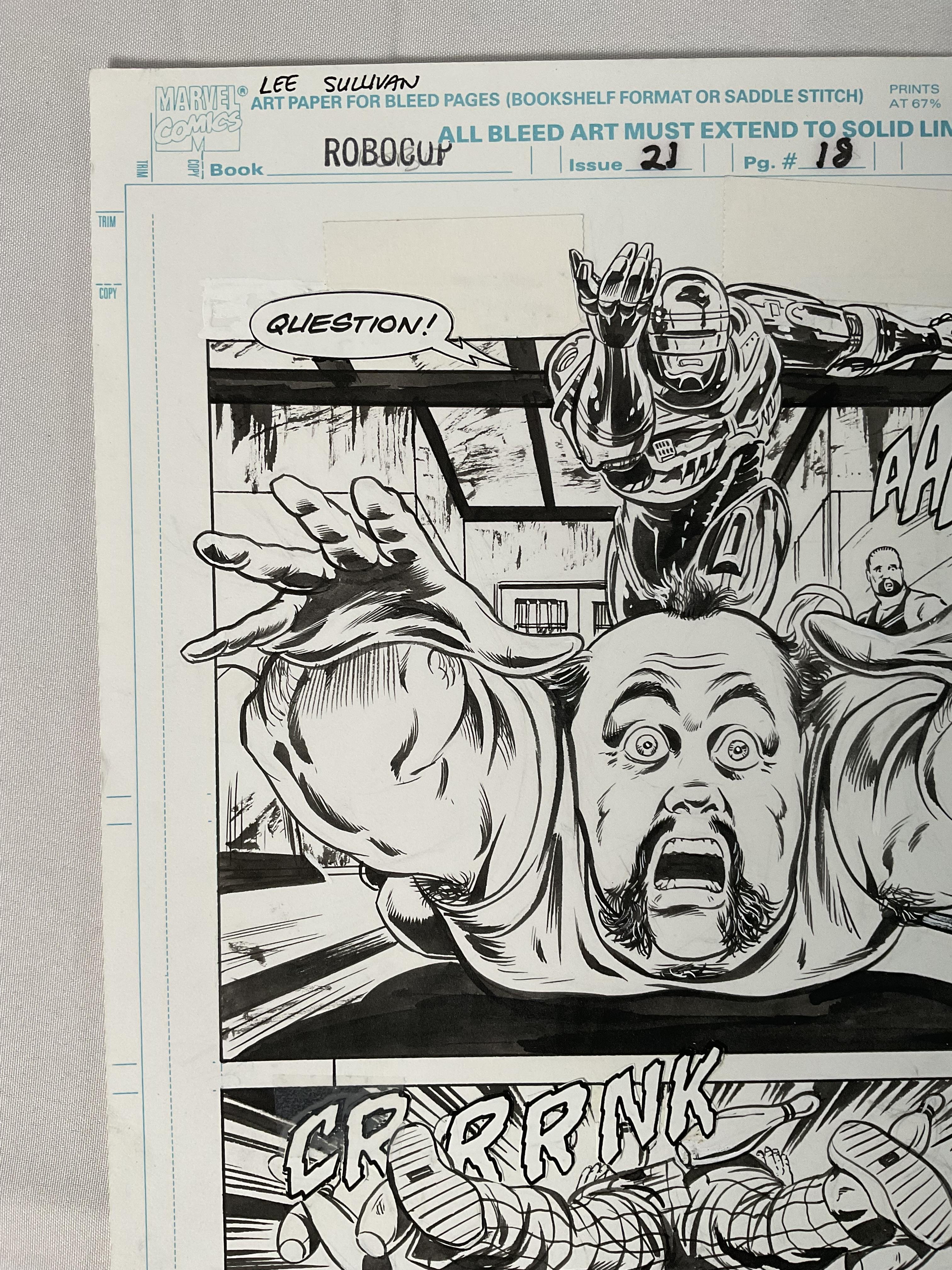 Lot 297 - Original Comic Book Artwork by LEE SULLIVAN