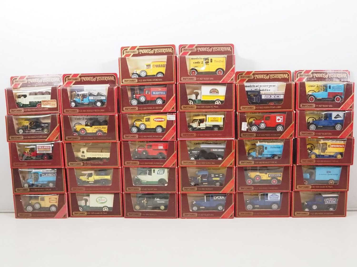 Lot 42 - A group of MATCHBOX MODELS OF YESTERYEAR, all
