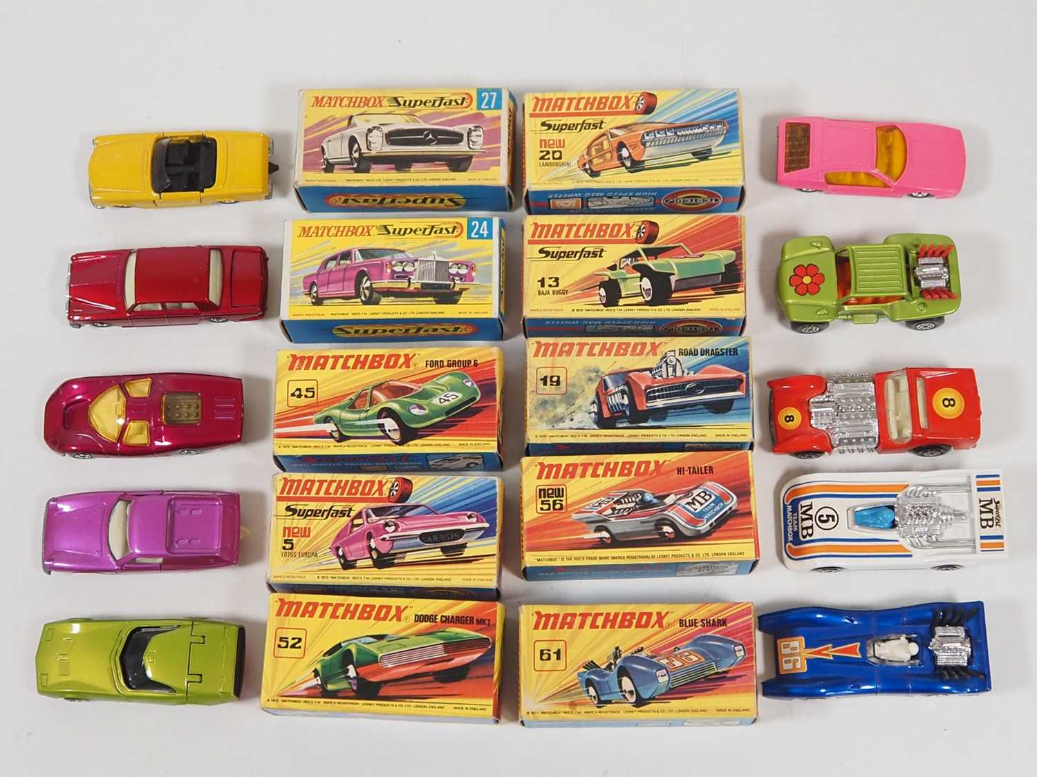 Lot 75 - A large group of MATCHBOX Superfast series