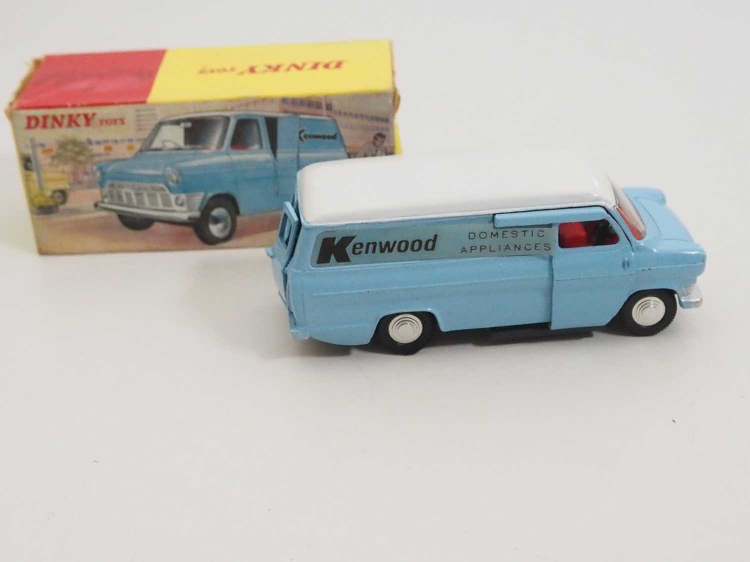 Lot 125 - A DINKY 407 diecast Ford Transit van in blue