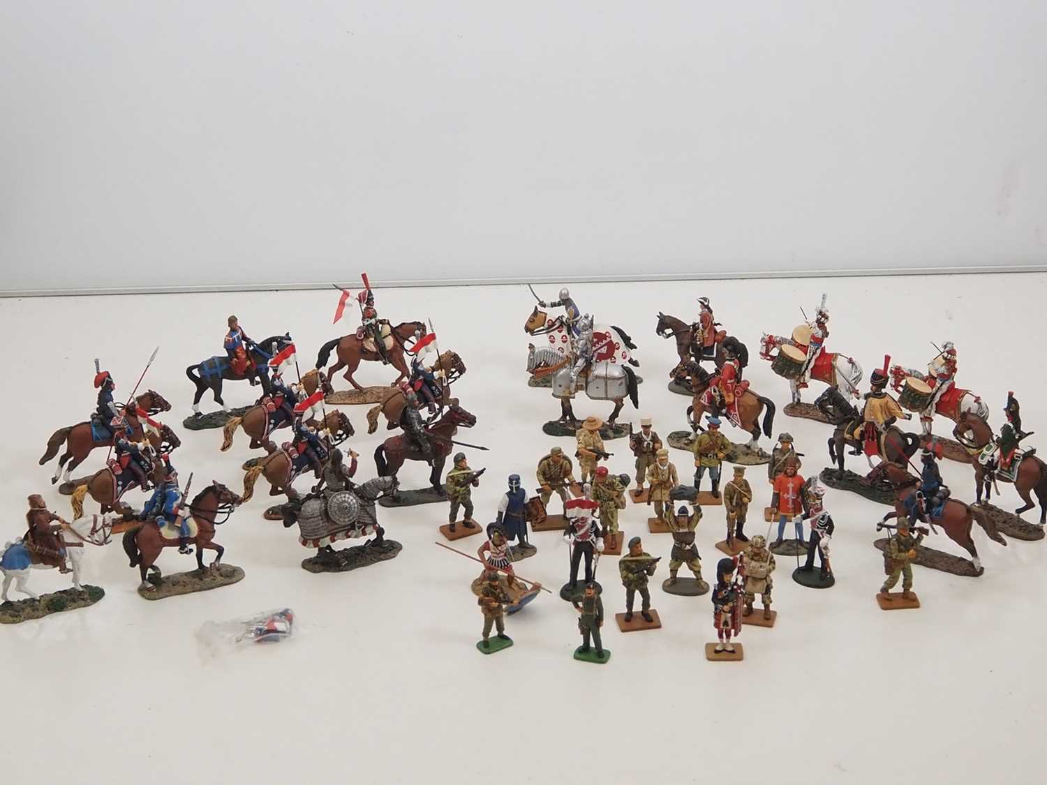 Lot 151 - A platoon of DEL PRADO mounted and foot