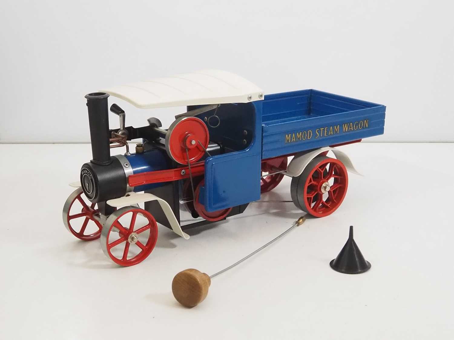 Lot 238 - A vintage live steam MAMOD steam wagon