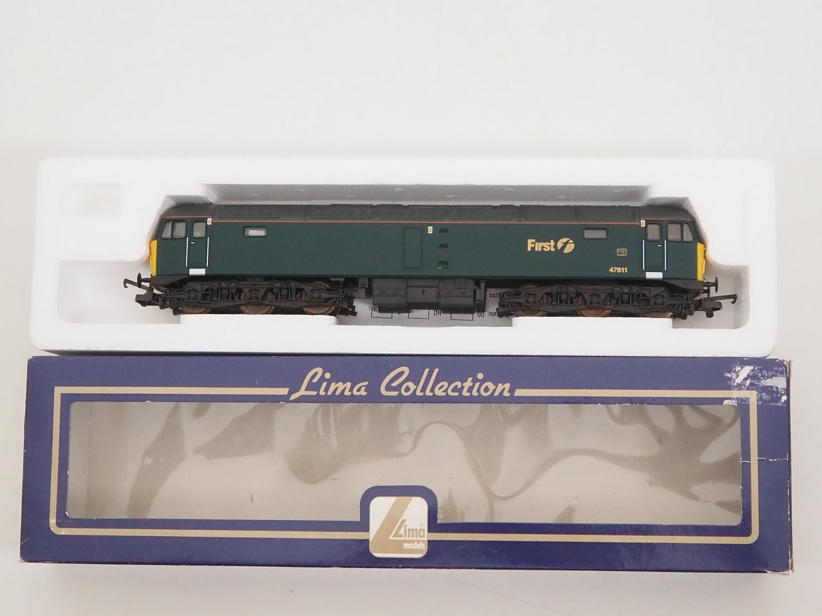 Lot 425 A Pair Of Lima Oo Gauge Class 47 Diesel