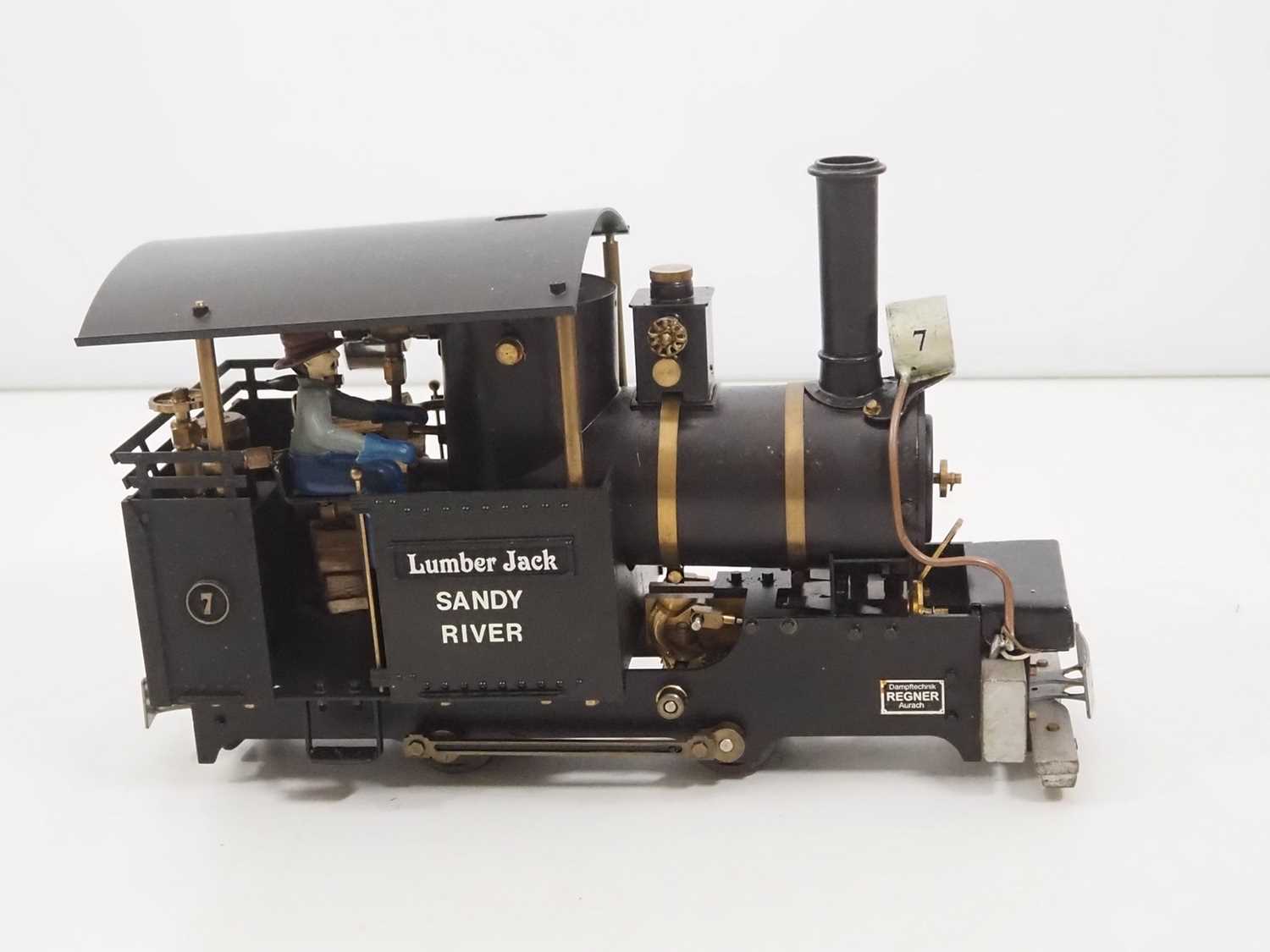 Lot 547 - A REGNER G scale American Outline live steam