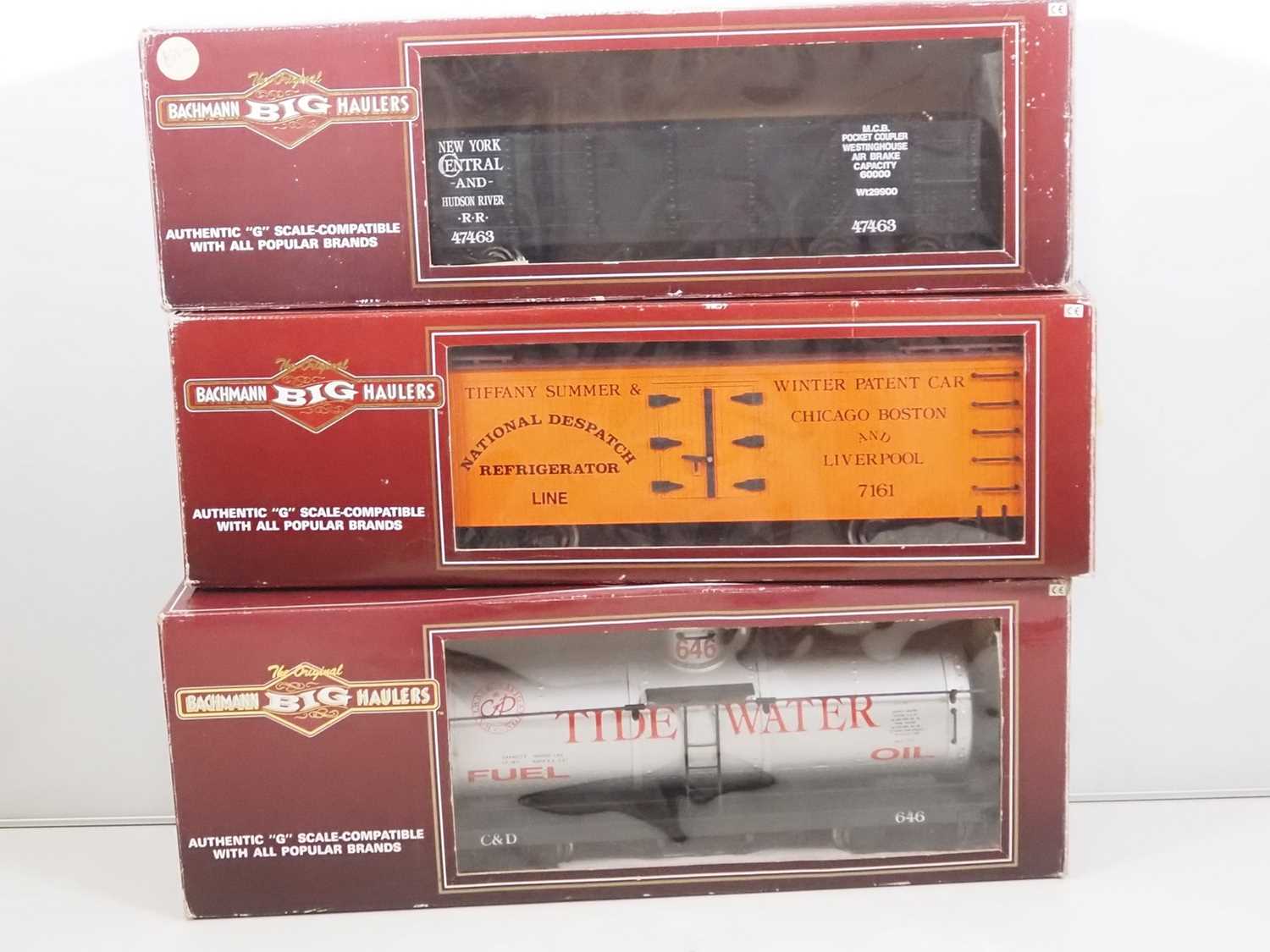 Lot 551 - A group of three BACHMANN G scale American