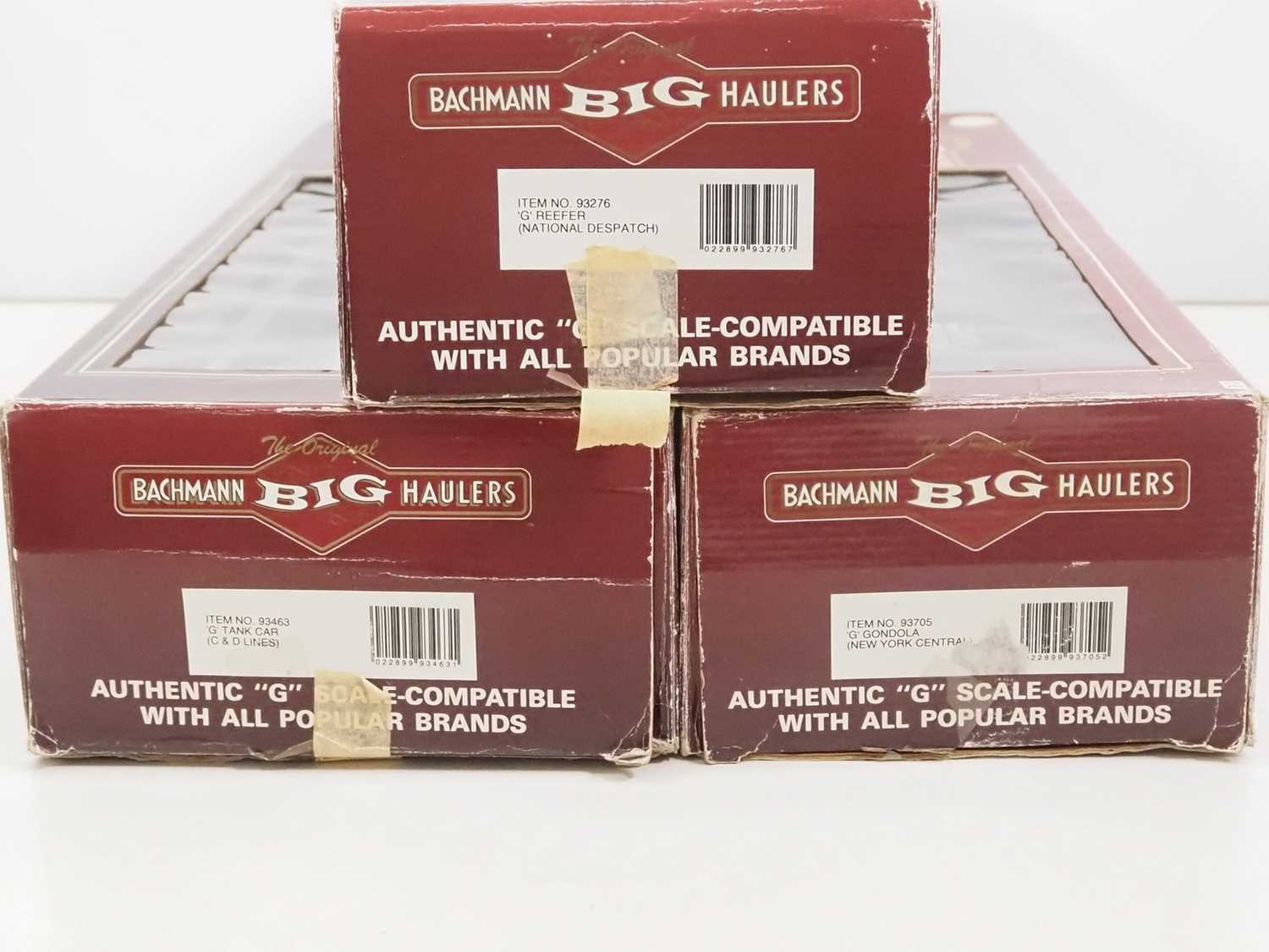 Lot 551 - A group of three BACHMANN G scale American