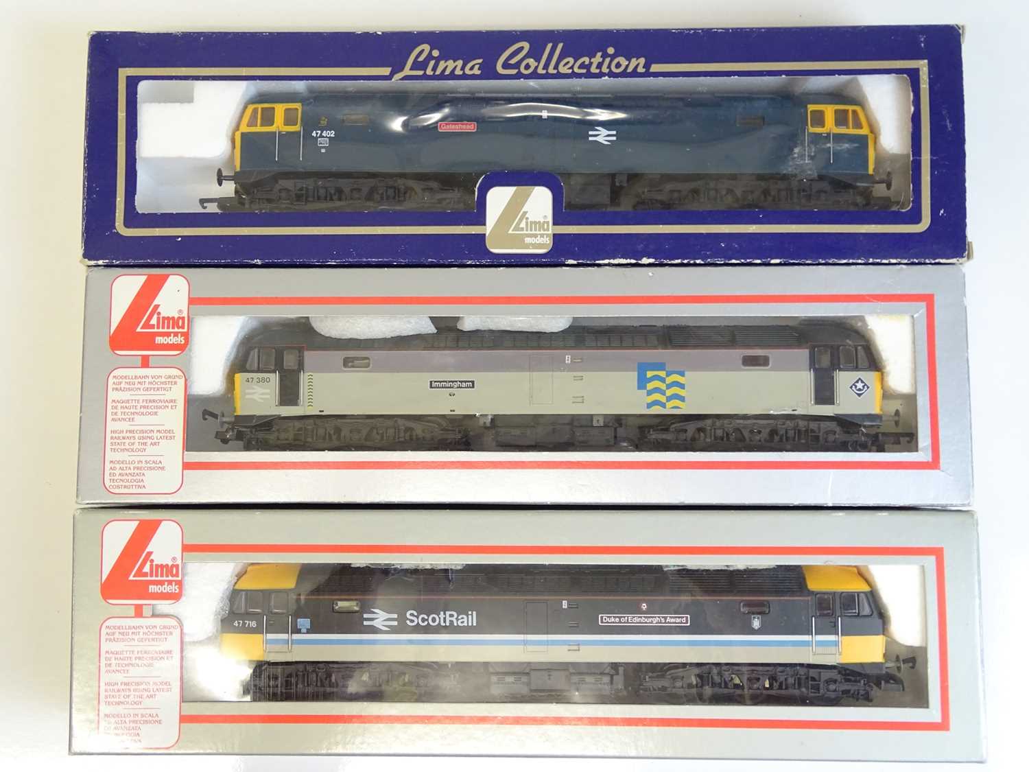 Lot 214 - OO SCALE MODEL RAILWAYS: A group of LIMA