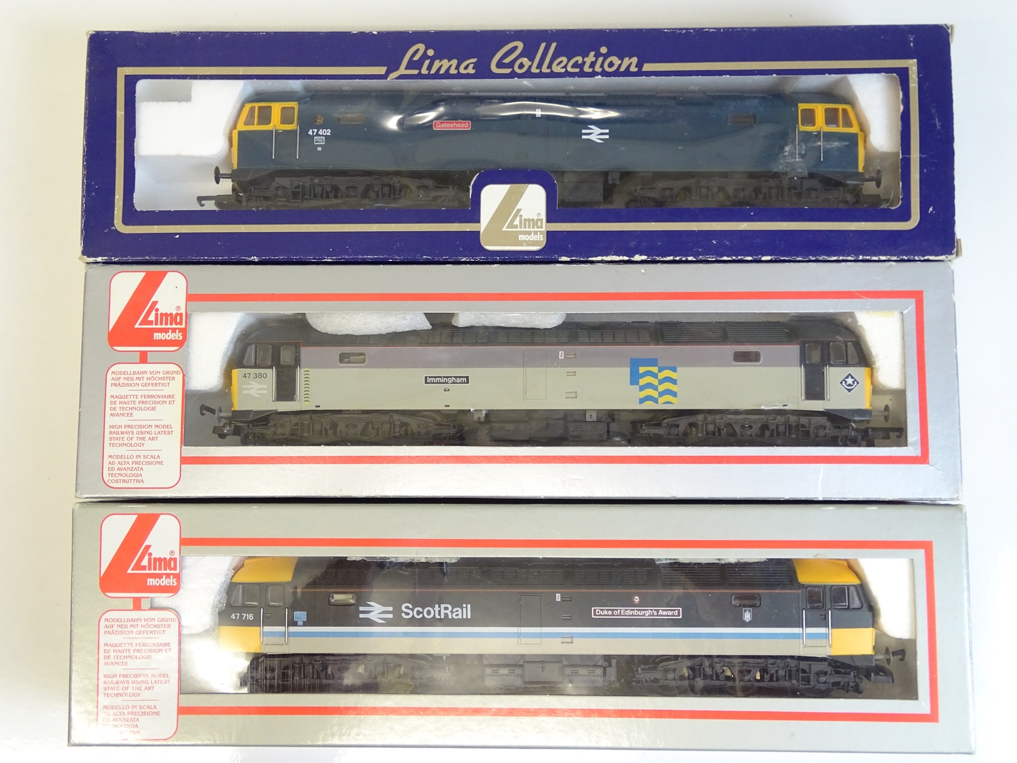 Lot 214 - OO SCALE MODEL RAILWAYS: A group of LIMA