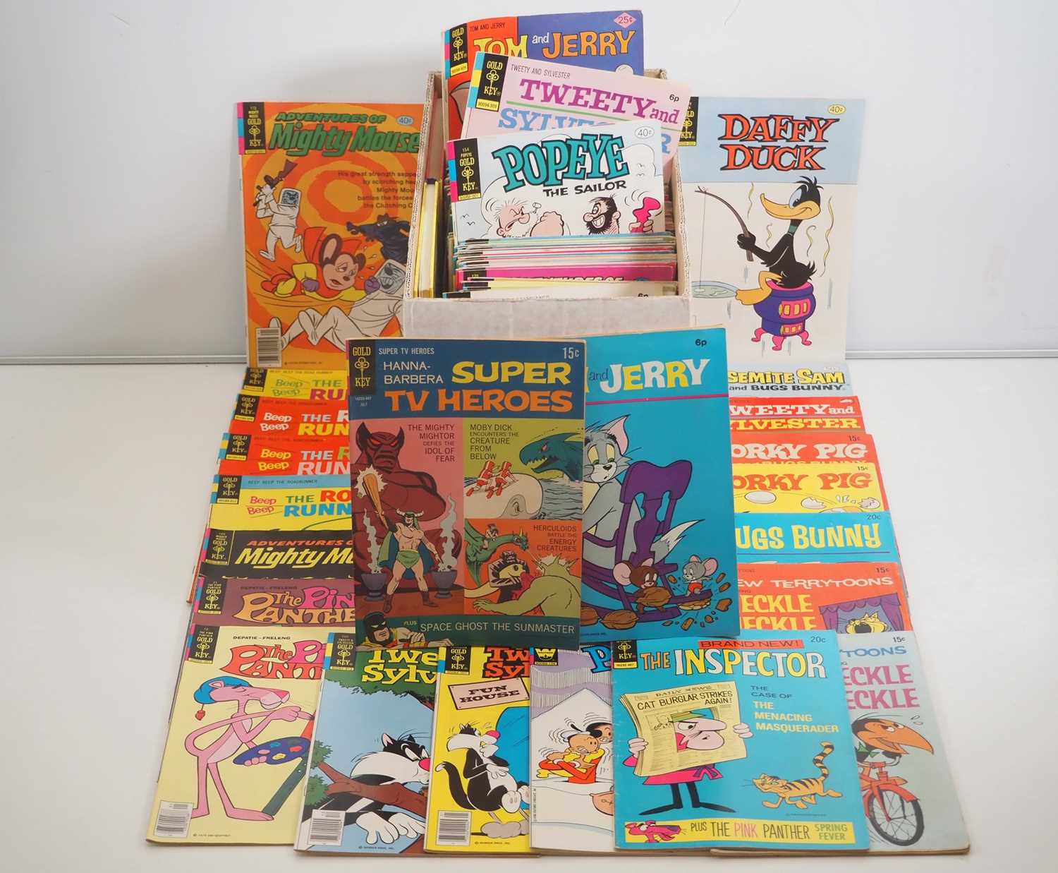 Lot 168 - GOLD KEY CARTOON LOT (190+ in Lot) - Titles