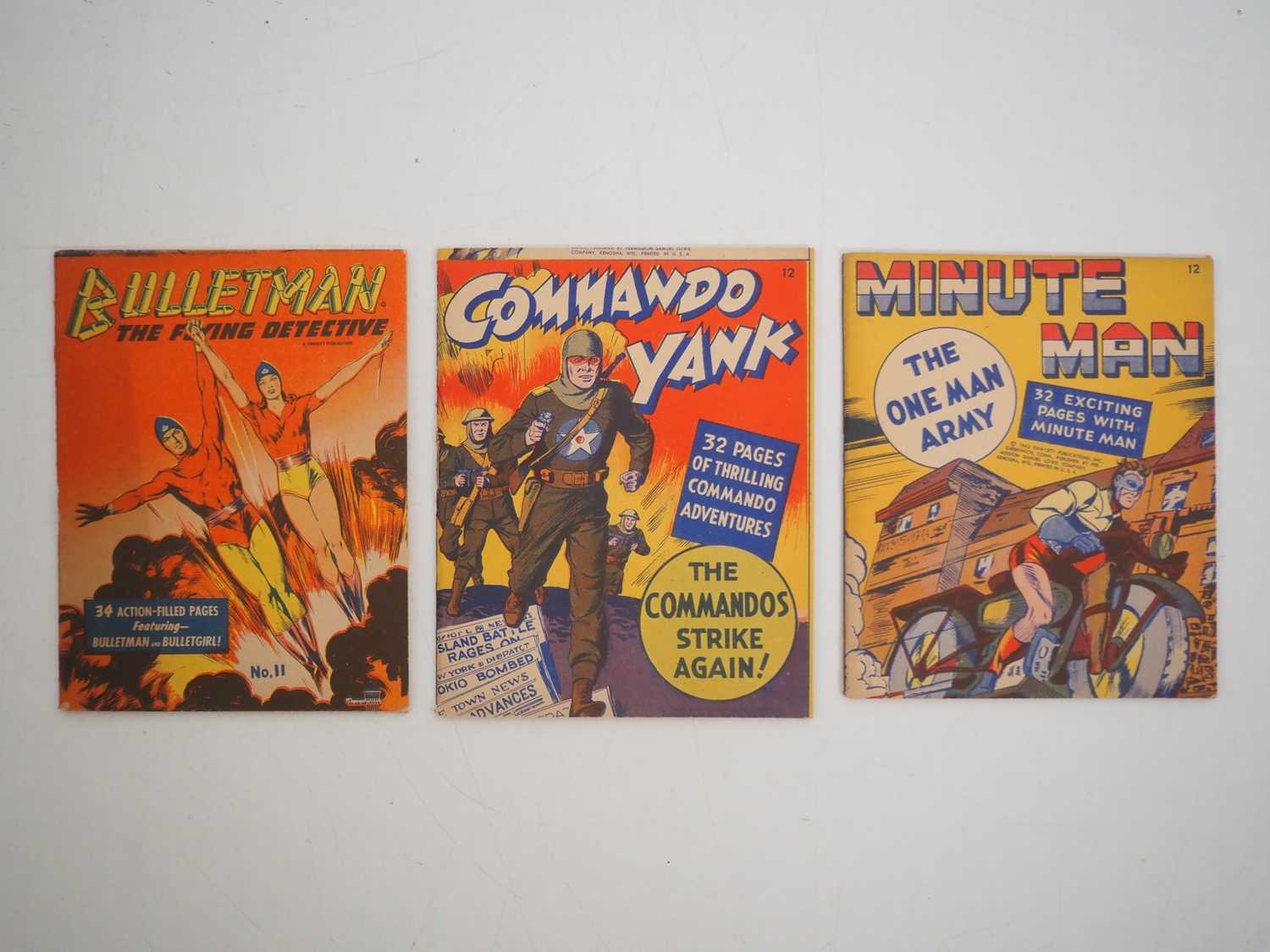 Lot 203 - MIGHTY MIDGET COMICS: BULLETMAN #11,