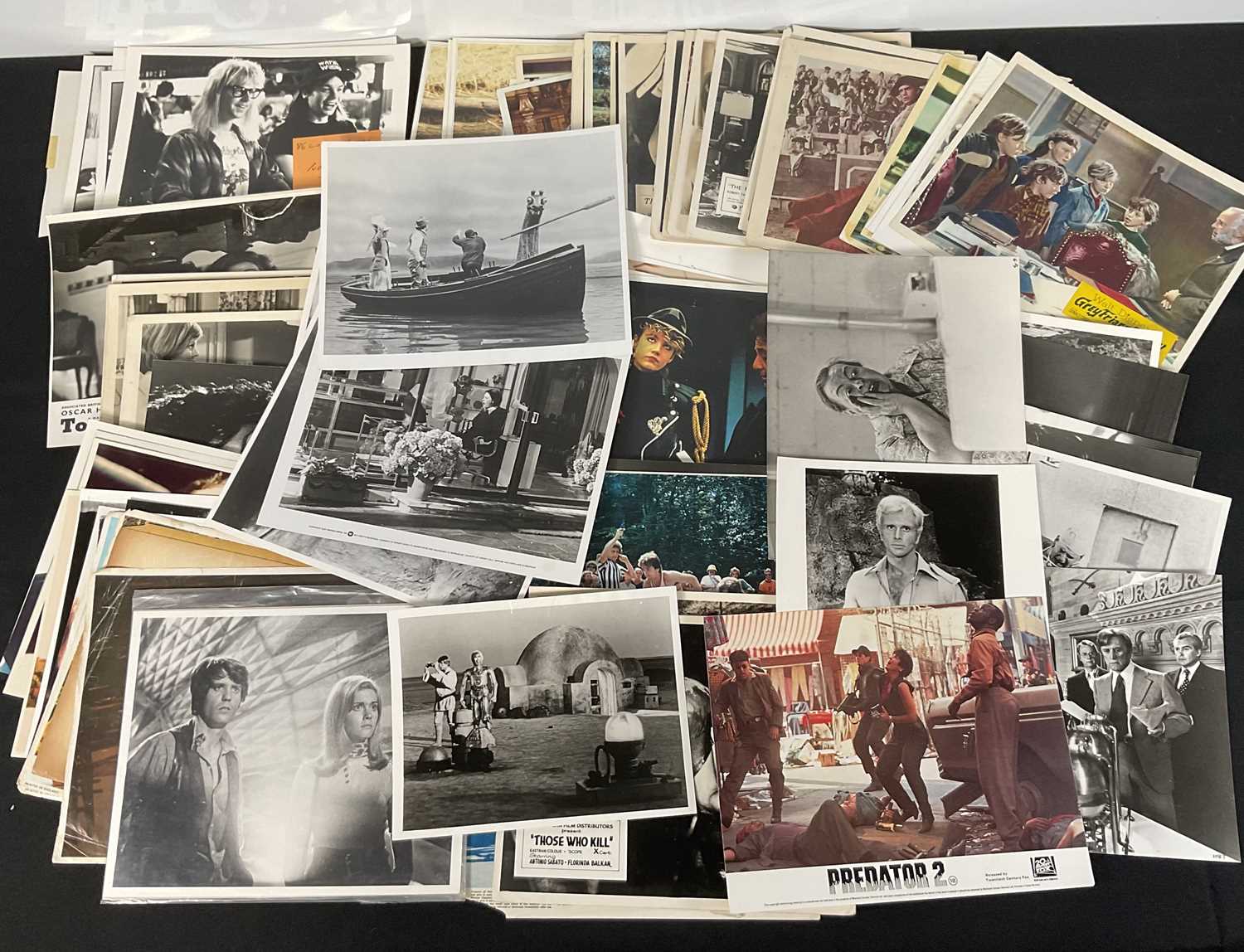 Lot 377 - A quantity of lobby cards and promotional