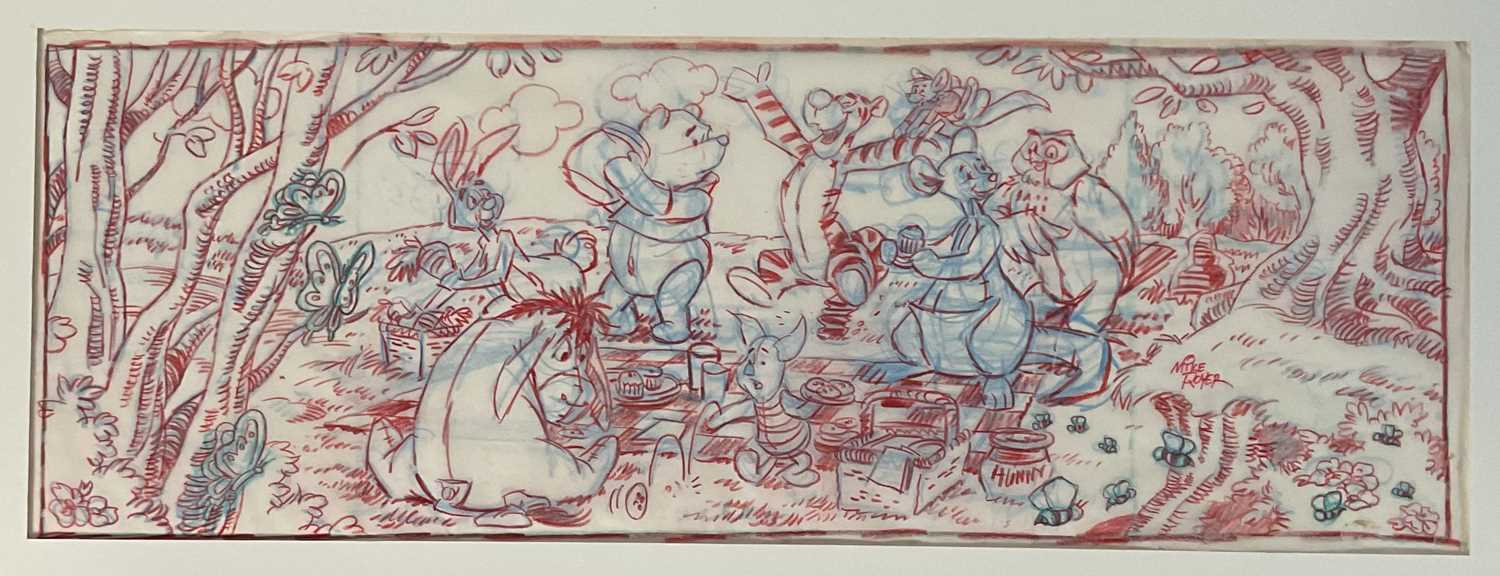 Lot 300 - MIKE ROYER - Original WINNIE THE POOH