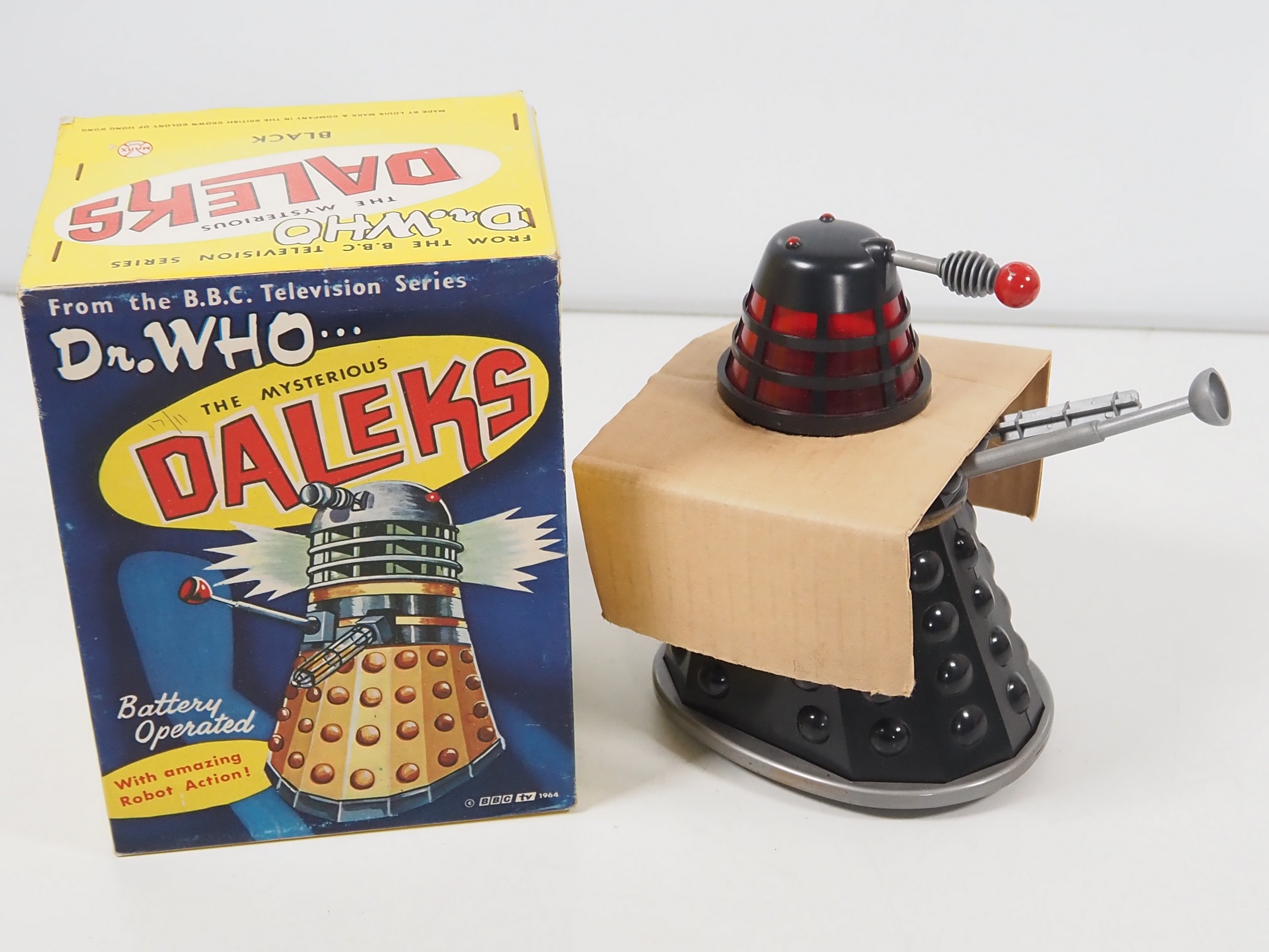 Lot 217 - A group of MARX vintage 1960s Dr Who Dalek