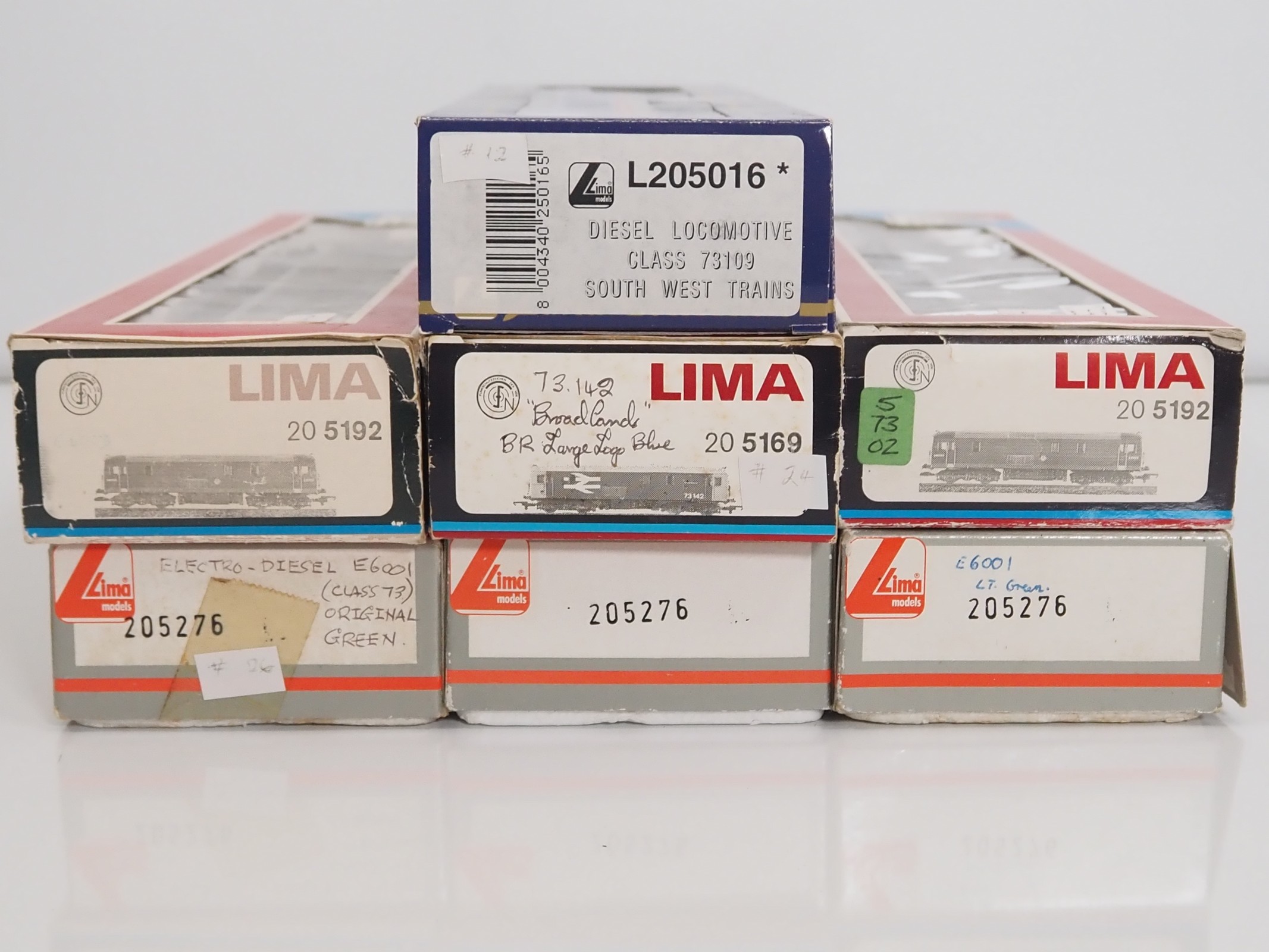 Lot 320 A Group Of Lima Oo Gauge Class 73