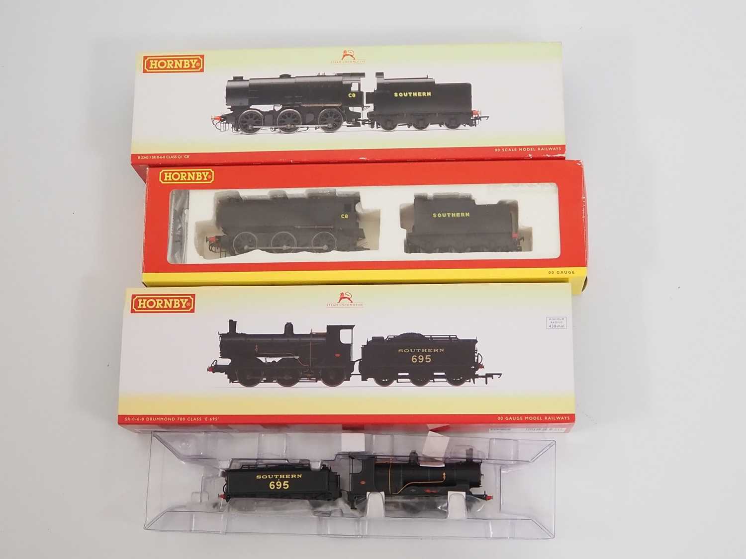 Lot 338 - A pair of HORNBY (China) OO gauge steam