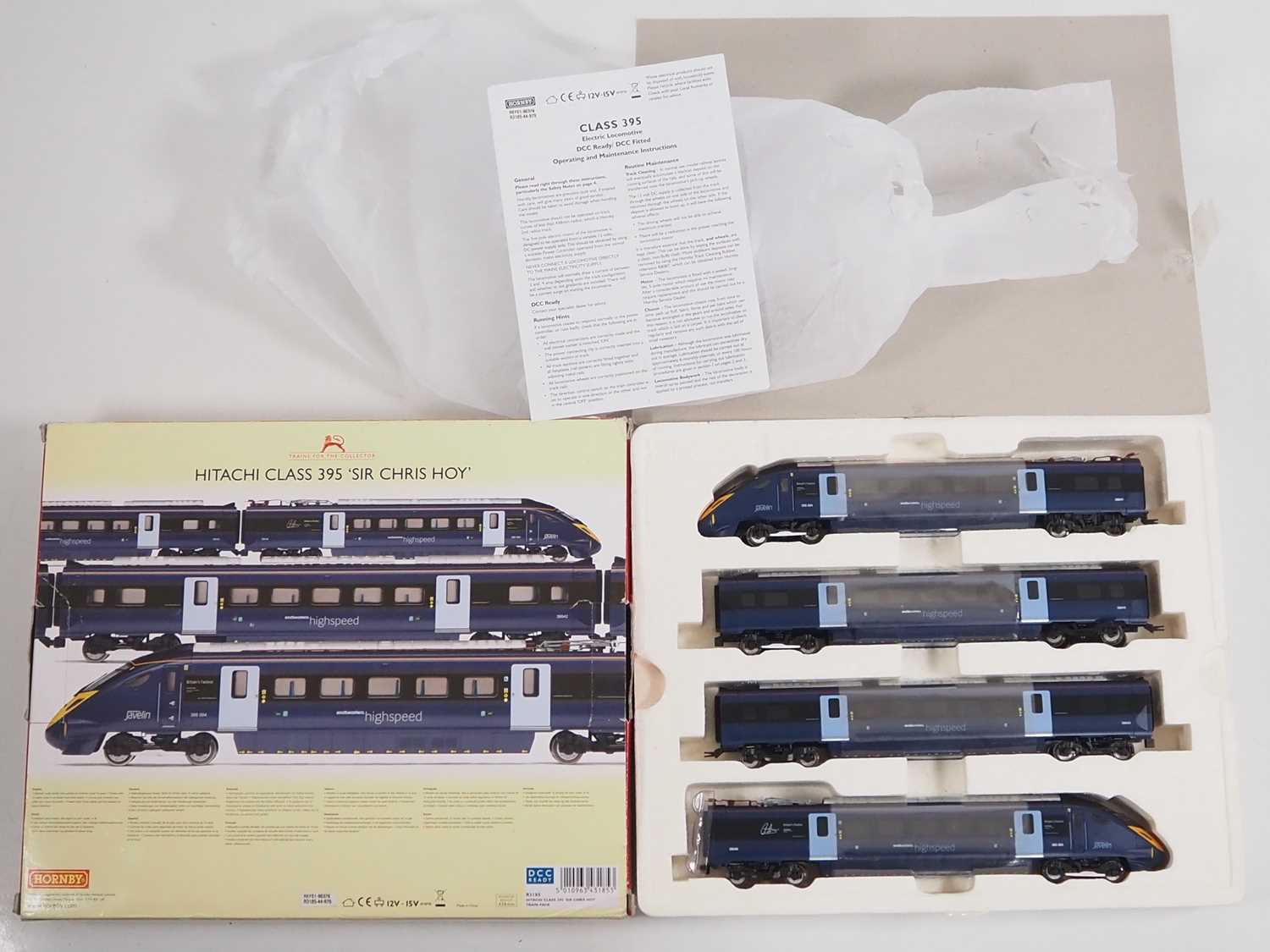 Lot 582 - A HORNBY R3185 OO gauge Hitachi Class 395