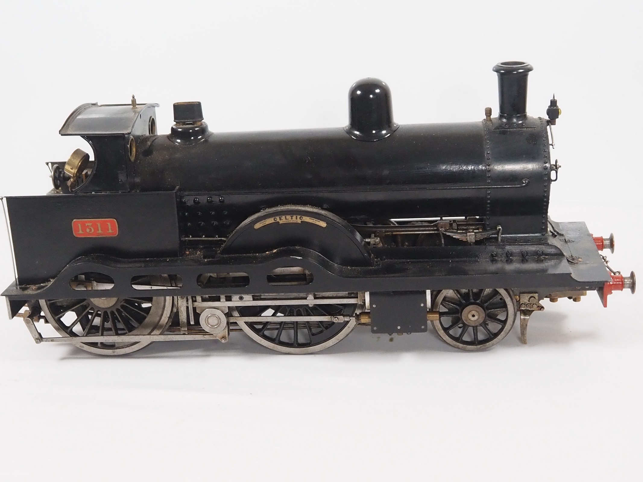 Lot 609 - A 3.5 inch gauge live steam scratch built