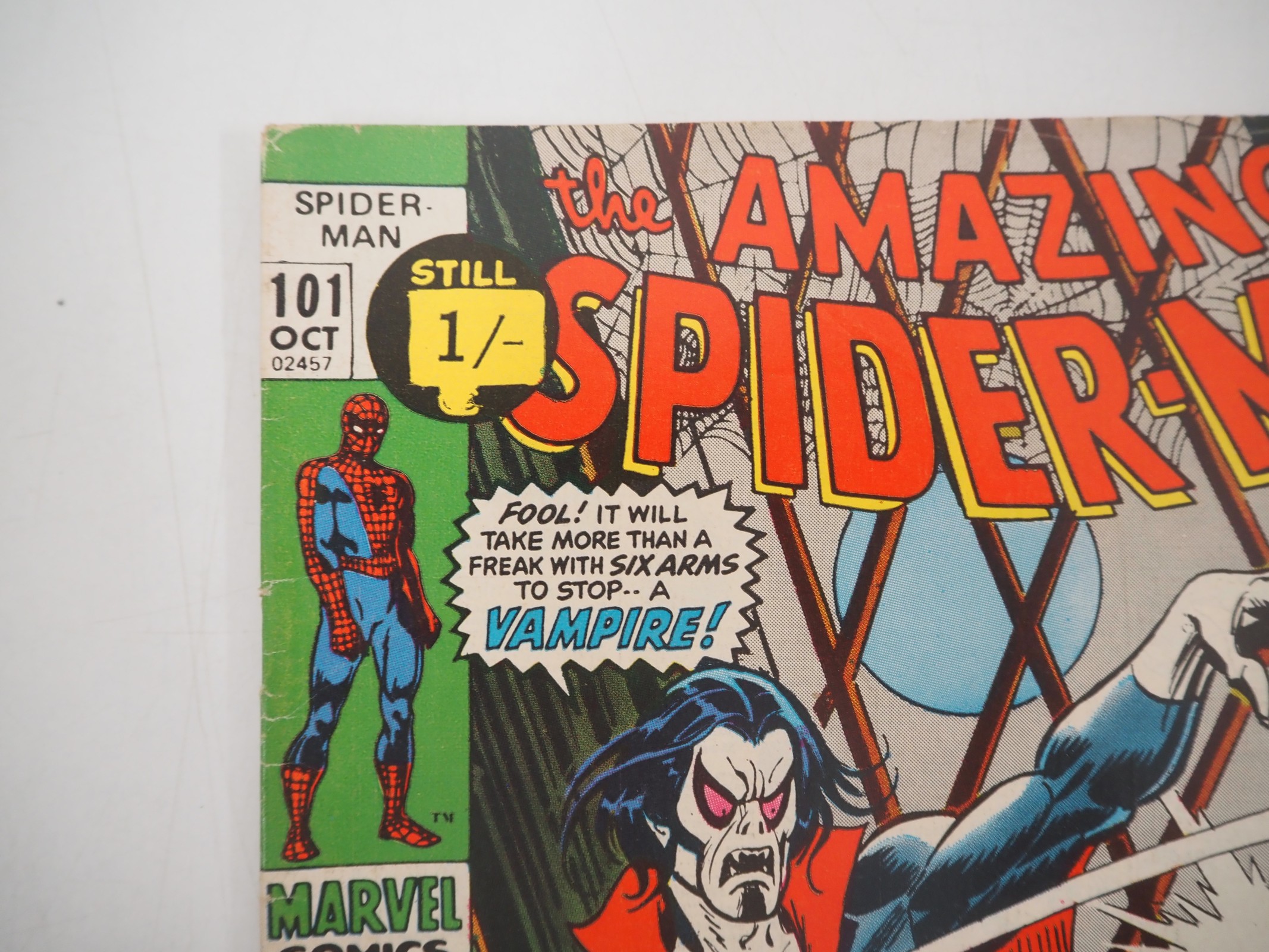 Lot 27 - AMAZING SPIDER-MAN #101 - (1971 - MARVEL - UK