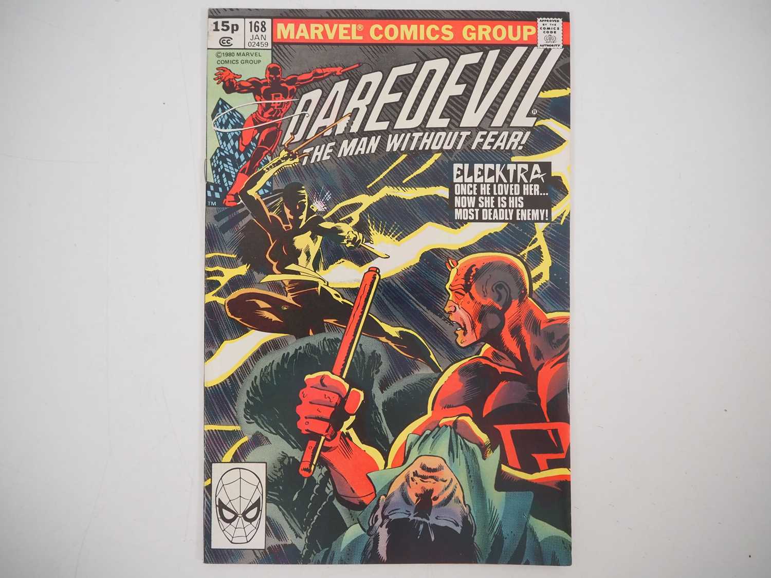 Lot 40 - DAREDEVIL #168 - (1980 - MARVEL - UK Price