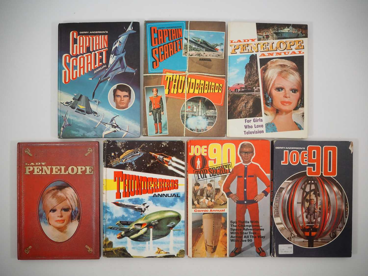 Lot 93 - GERRY ANDERSON ANNUAL LOT (7 in Lot)