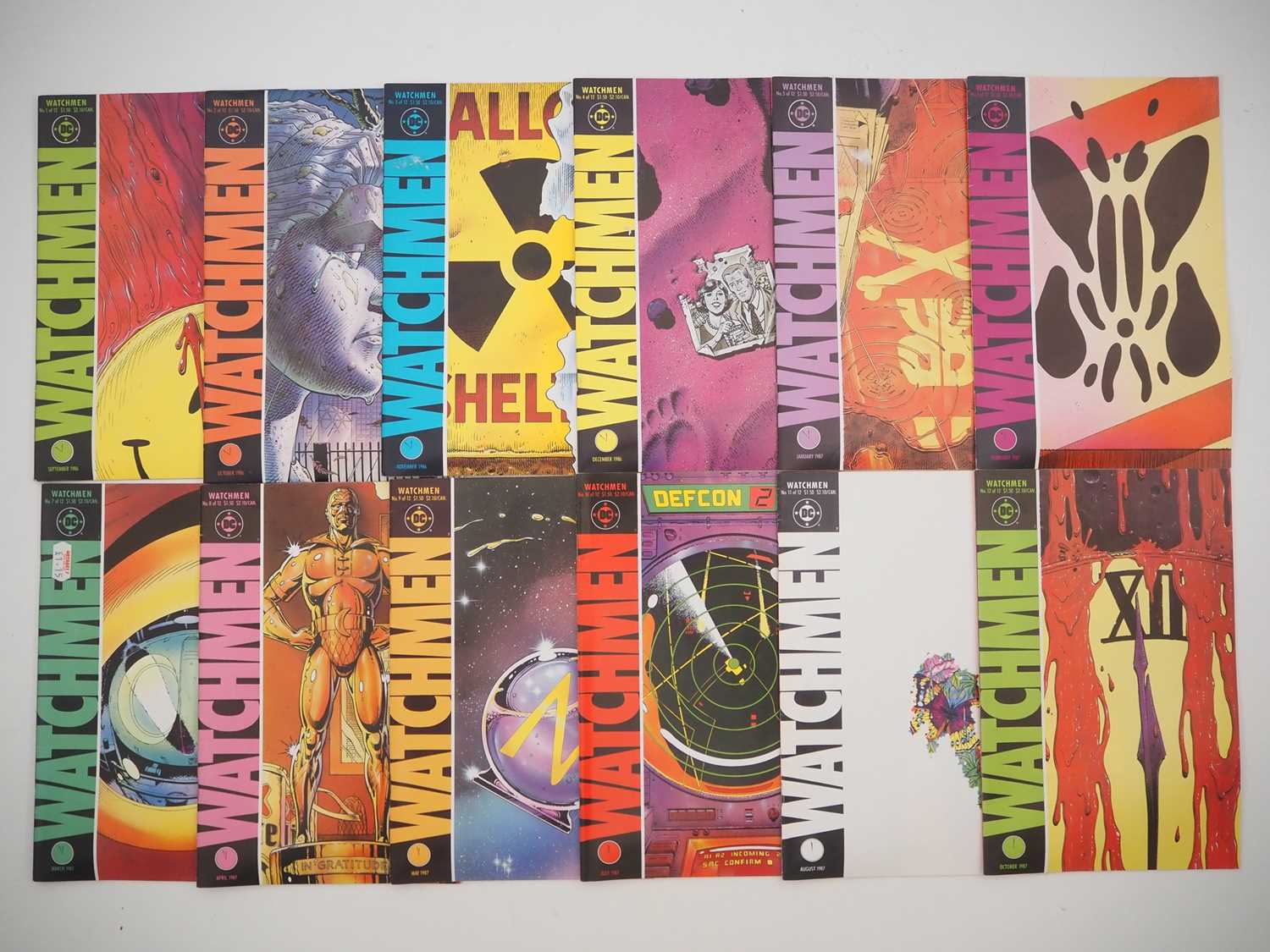 Lot 145 - WATCHMEN #1, 2, 3, 4, 5, 6, 7, 8, 9, 10, 11,
