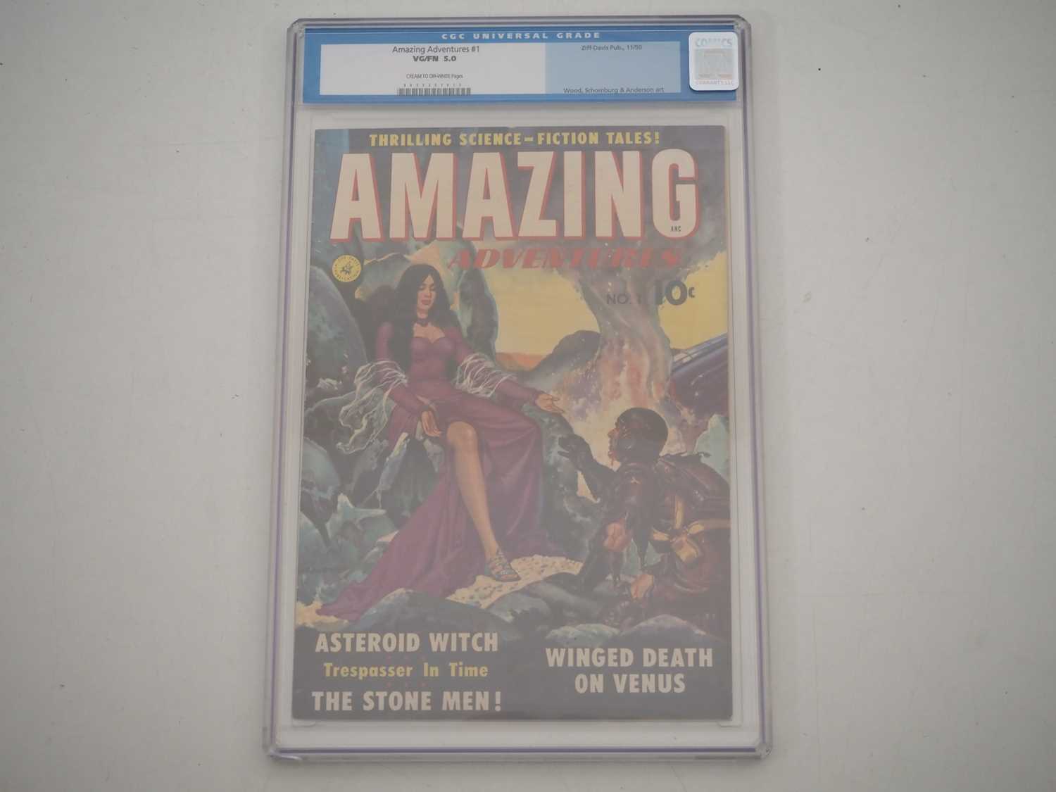 Lot 146 - AMAZING ADVENTURES #1 (1950 - ZIFF-DAVIS)