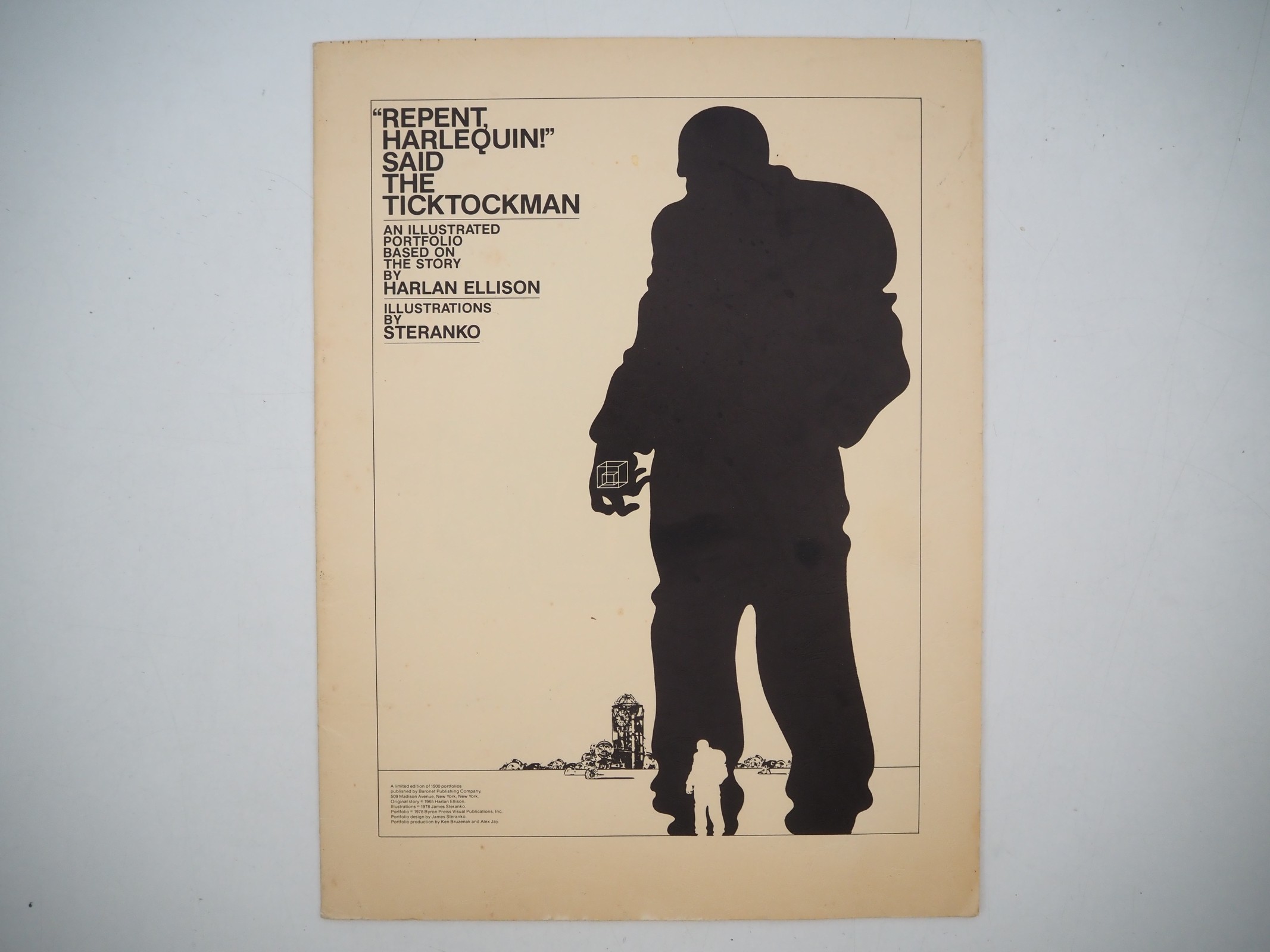 Lot 174 - JIM STERANKO REPENT HARLEQUIN PORTFOLIO