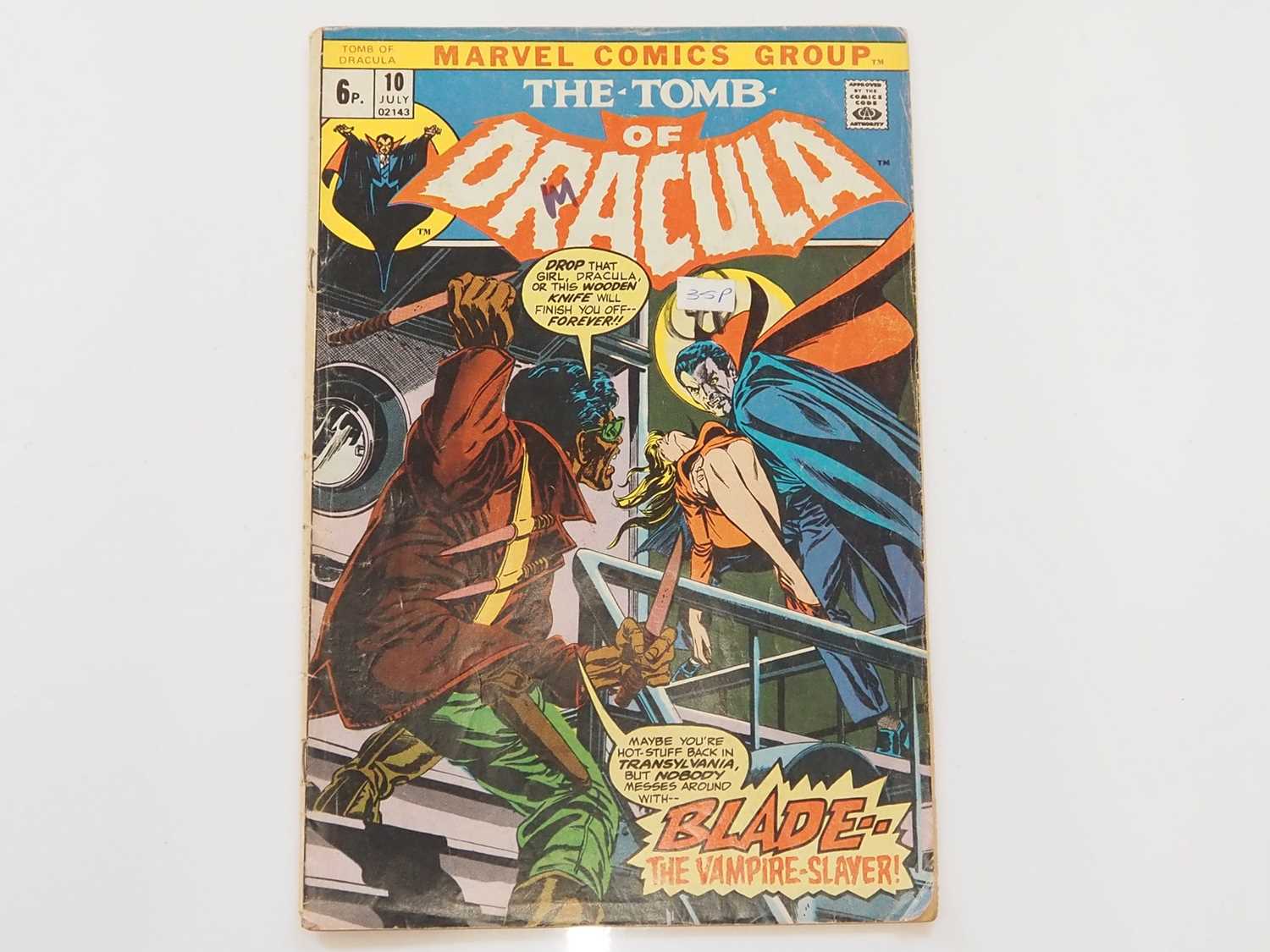 Lot 338 - TOMB OF DRACULA #10 - (1973 - MARVEL - UK