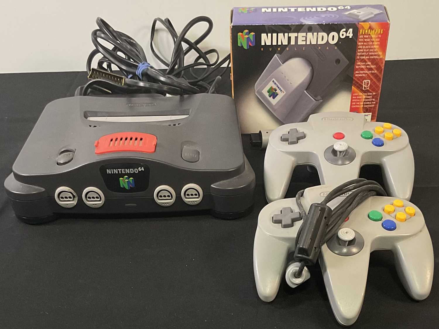 Lot 449 - NINTENDO 64 (N64) - An unboxed Nintendo 64