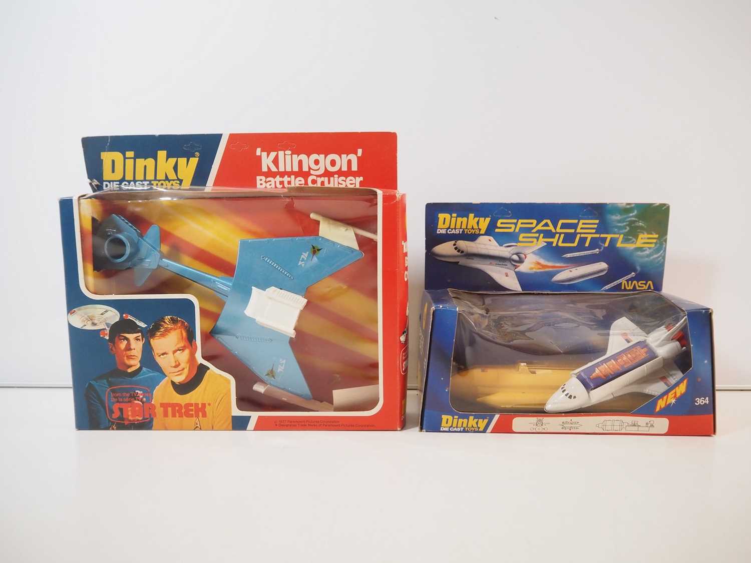 Lot 71 - A pair of DINKY space related diecast