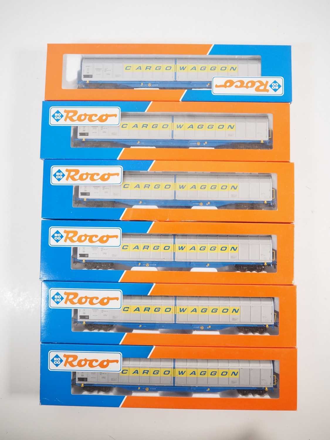 Lot 313 - A rake of ROCO 47130 HO gauge European