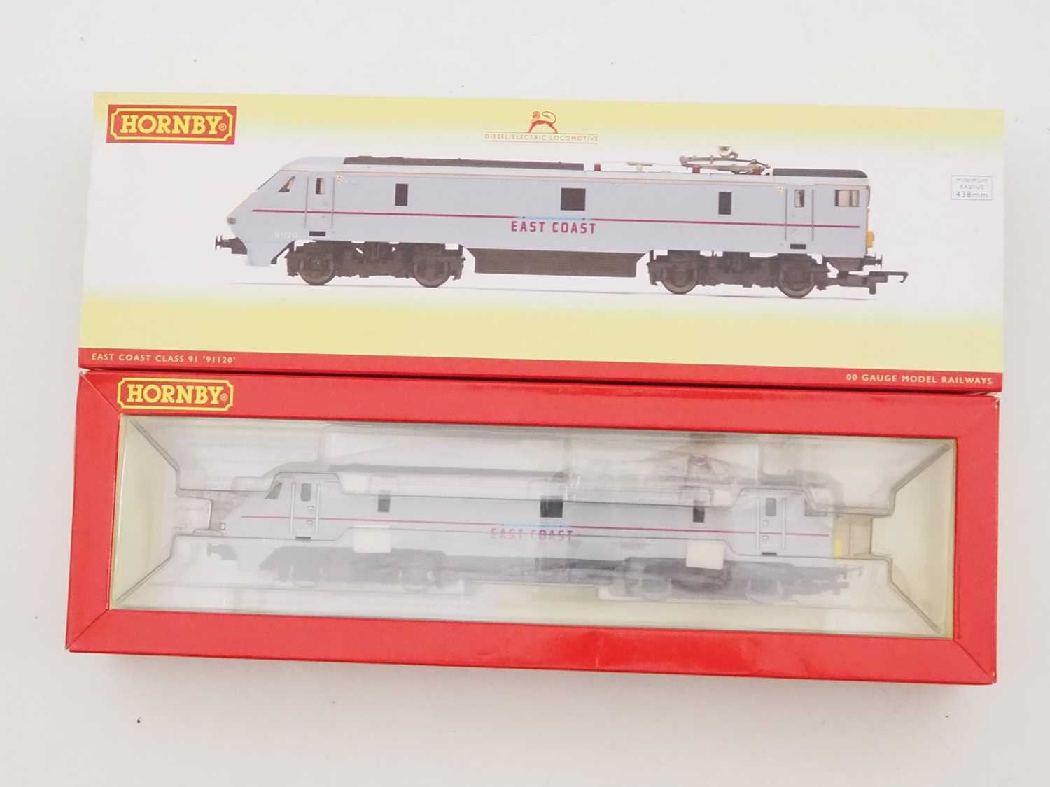 Lot 328 - A HORNBY R3365 OO gauge class 91 electric