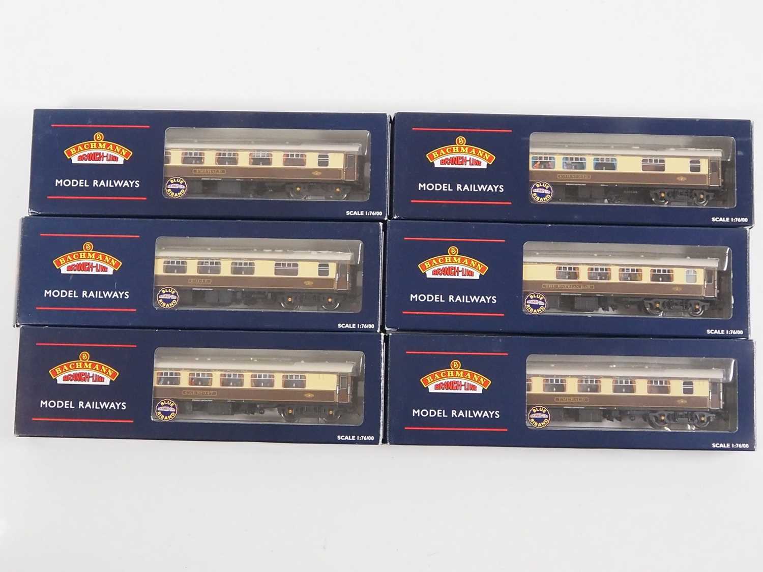 Lot 415 - A group of BACHMANN OO gauge Mark 1 Pullman