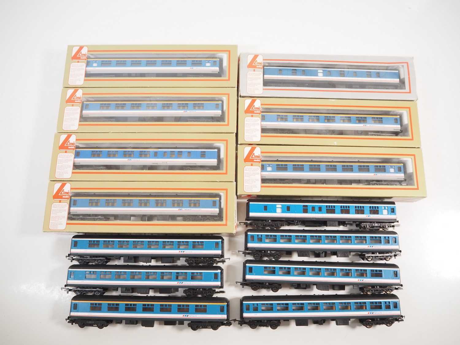 Lot 453 - A group of LIMA OO gauge Mark 1 and Mark 2