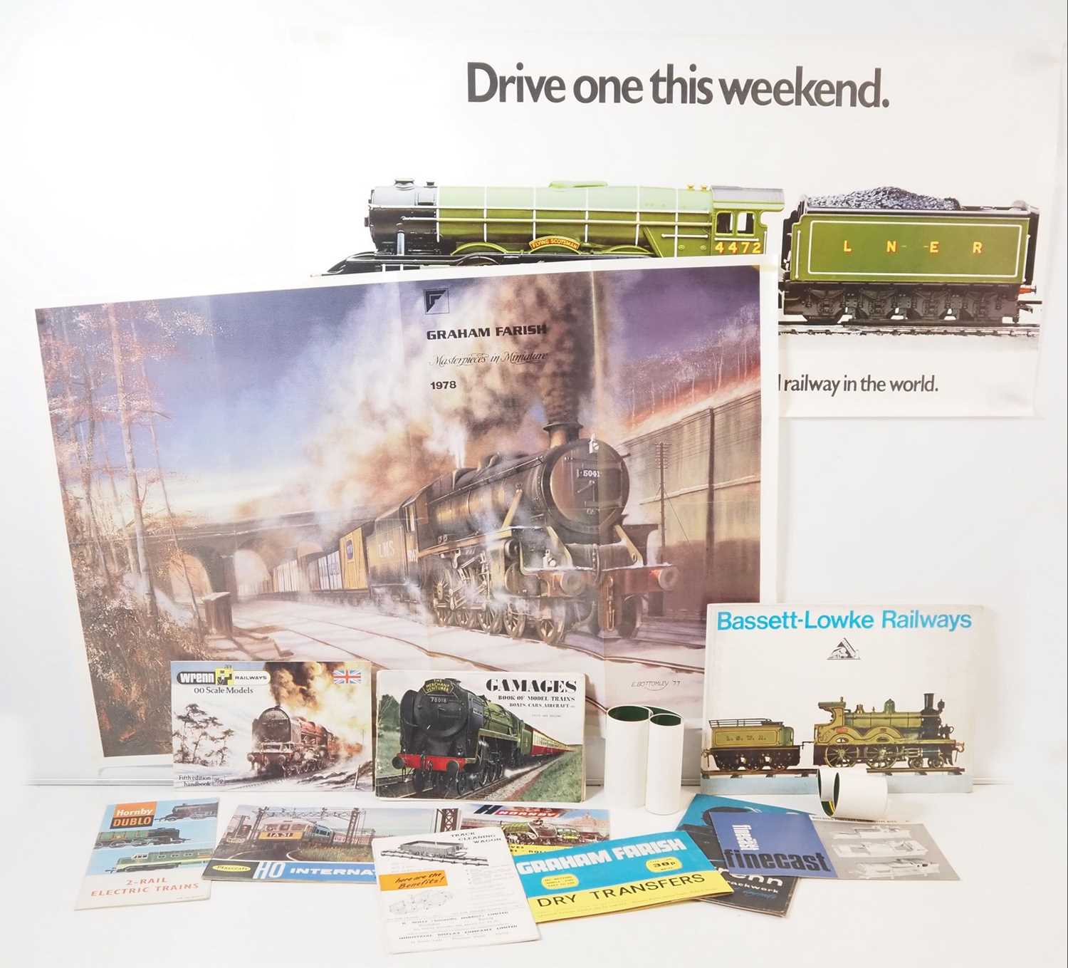 Lot 468 - A quantity of 1960s and 70s model railway