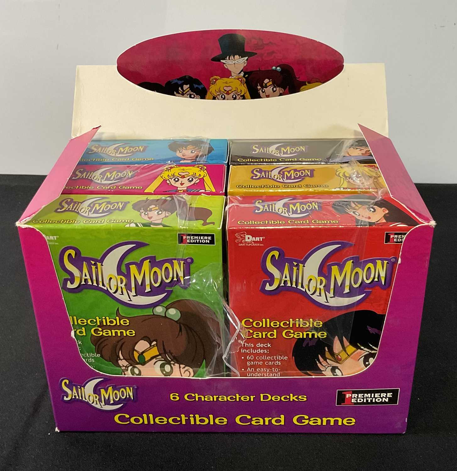 Lot 447 - SAILOR MOON - A distributor box of 6 Premier
