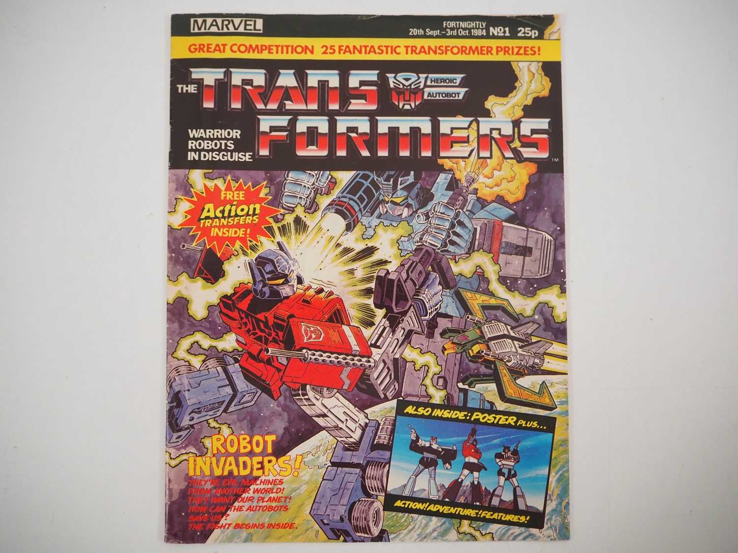 Lot 131 - TRANSFORMERS #1 (1984 - MARVEL UK) - The
