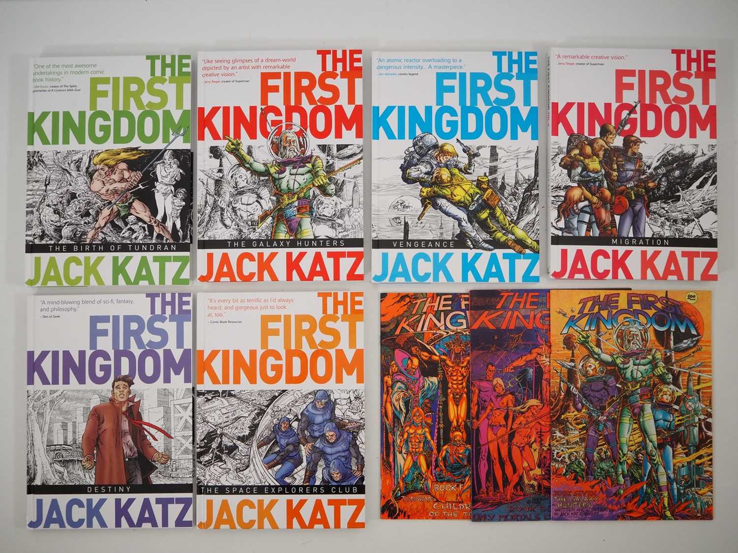 Lot 221 - THE FIRST KINGDOM LOT (9 in Lot) - Includes