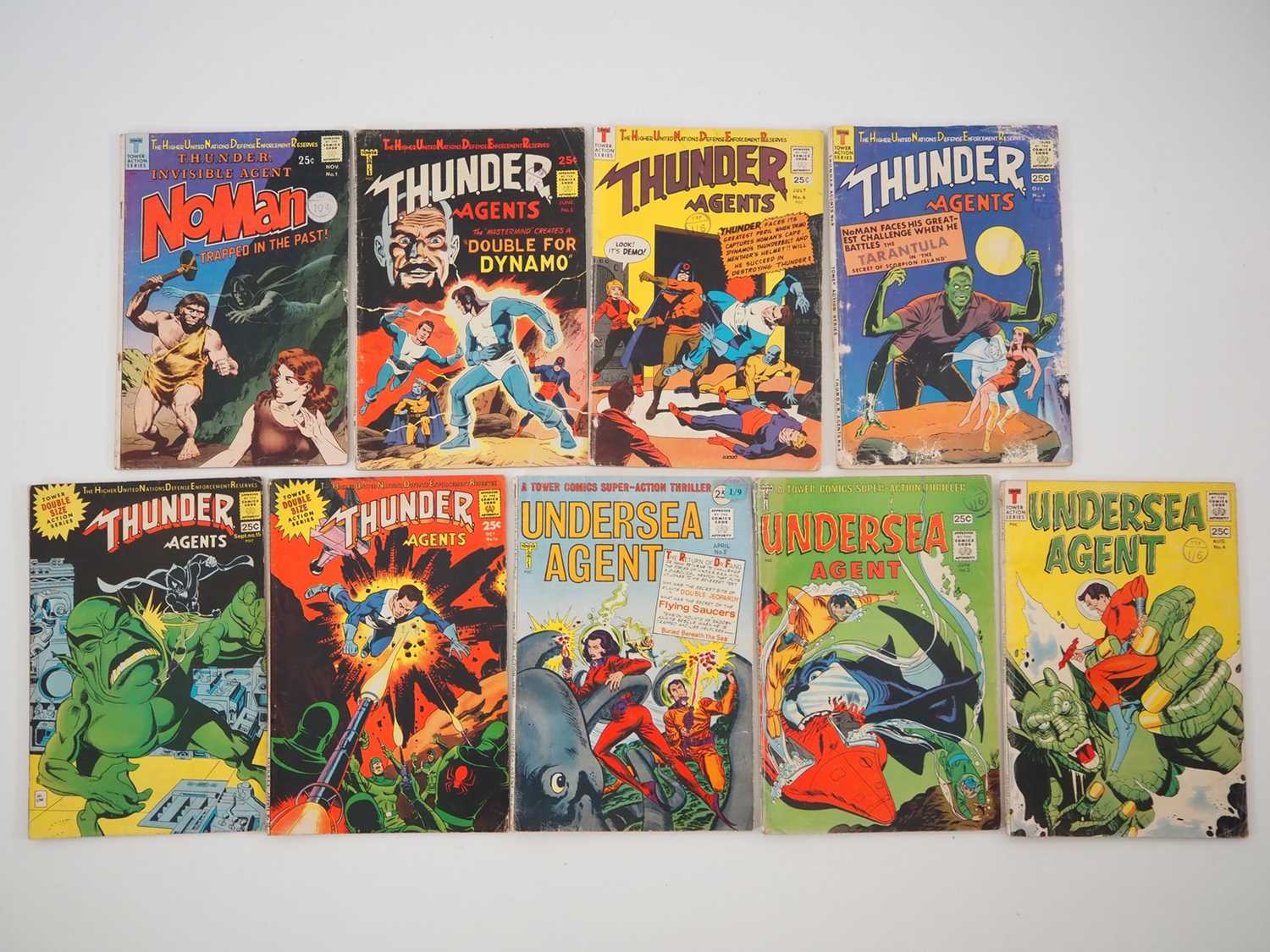 Lot 233 - TOWER COMICS LOT (9 in Lot) - Includes NOMAN
