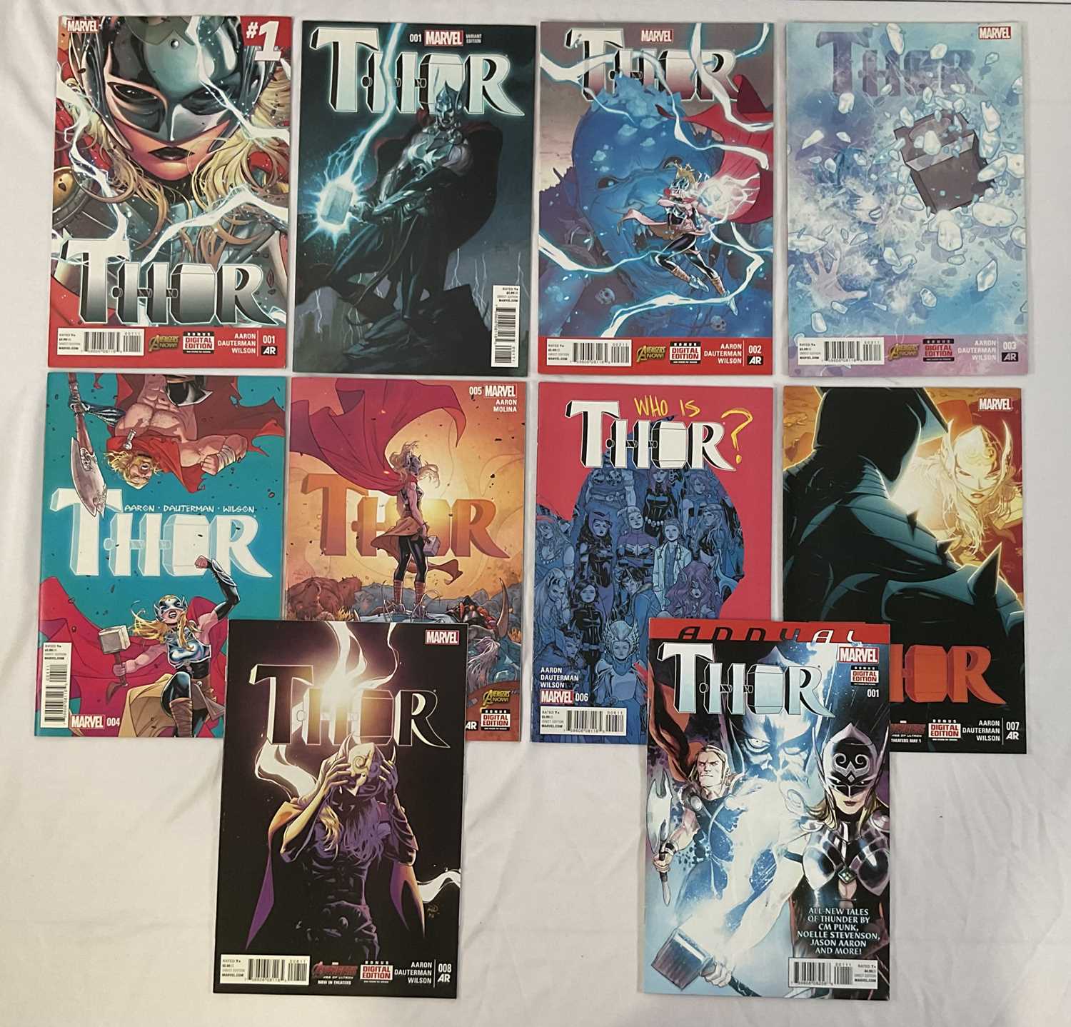 Lot 270 - THOR VOL. 4 #1 (FIRST PRINT), #1 (1:50
