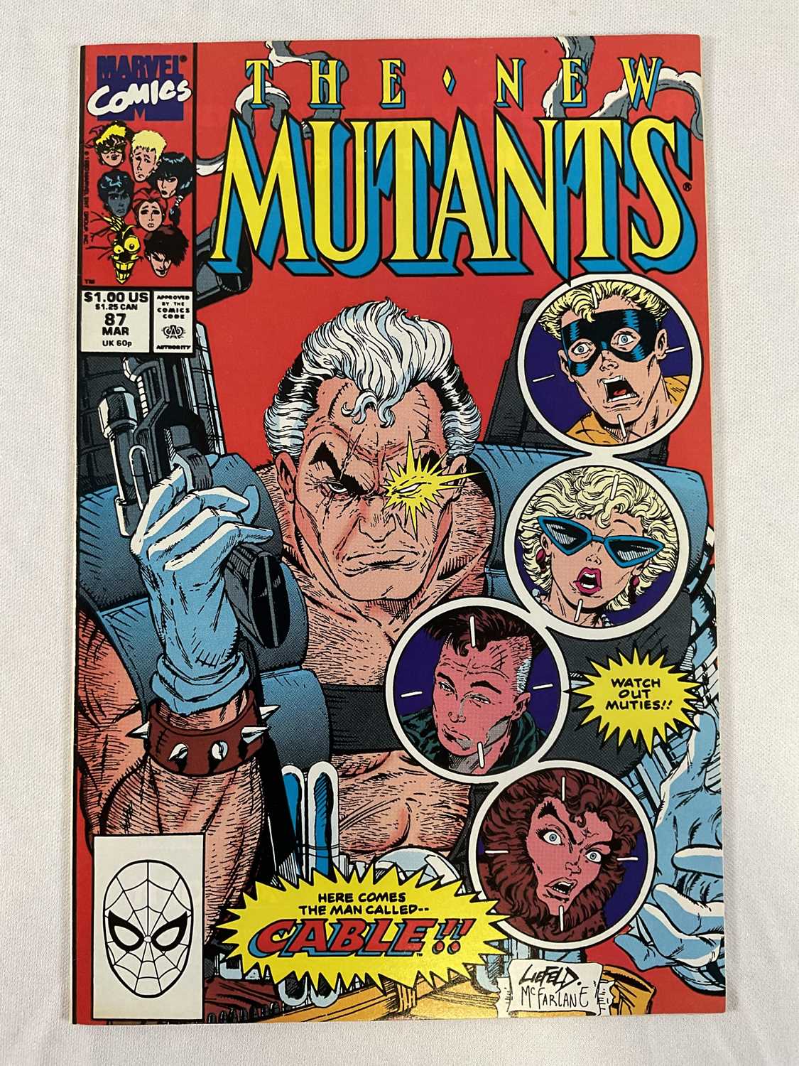 Lot 400 - NEW MUTANTS #87 (1990 - MARVEL) - The first