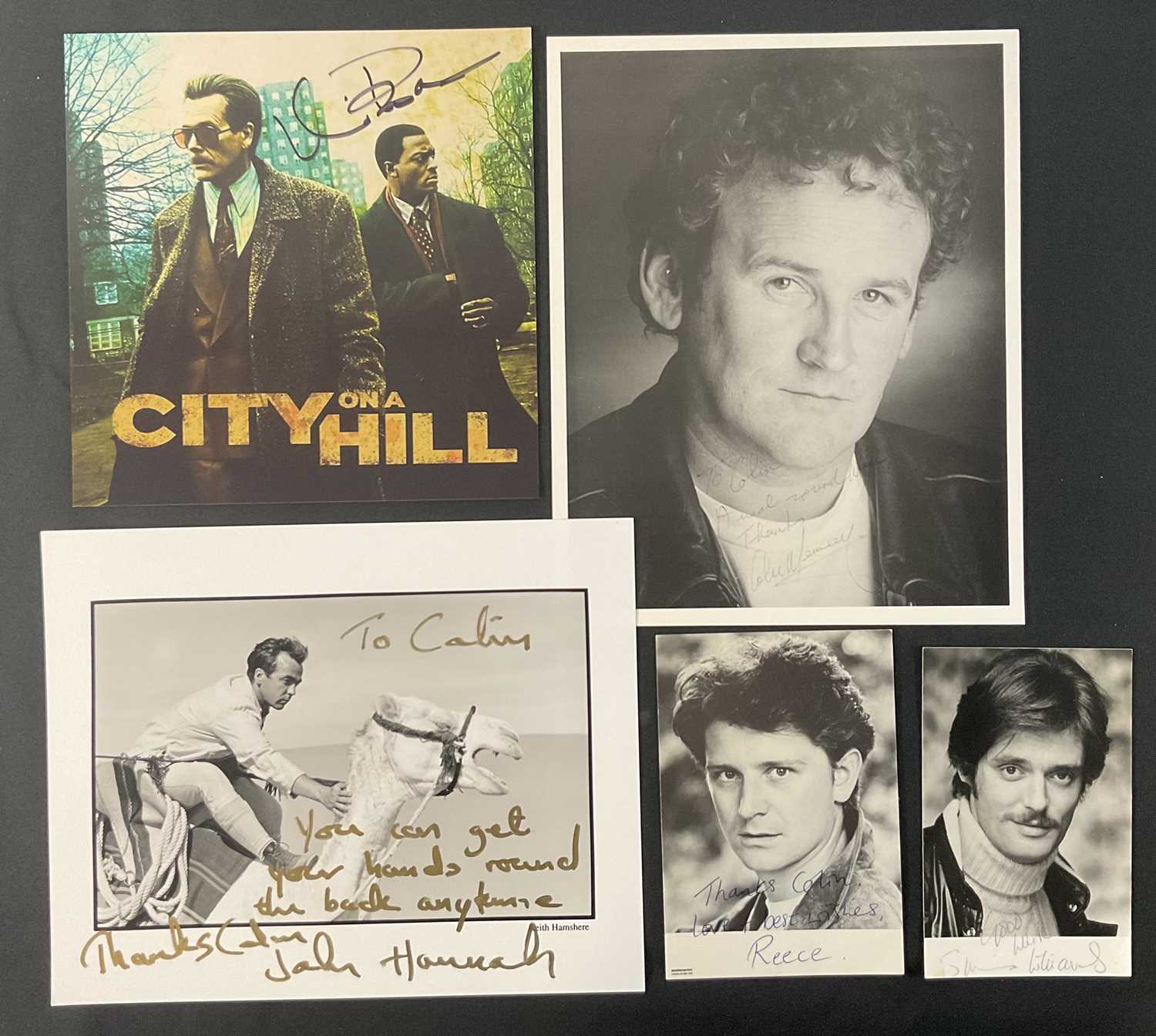 Lot 84 - ACTORS - A group of autographed stills signed