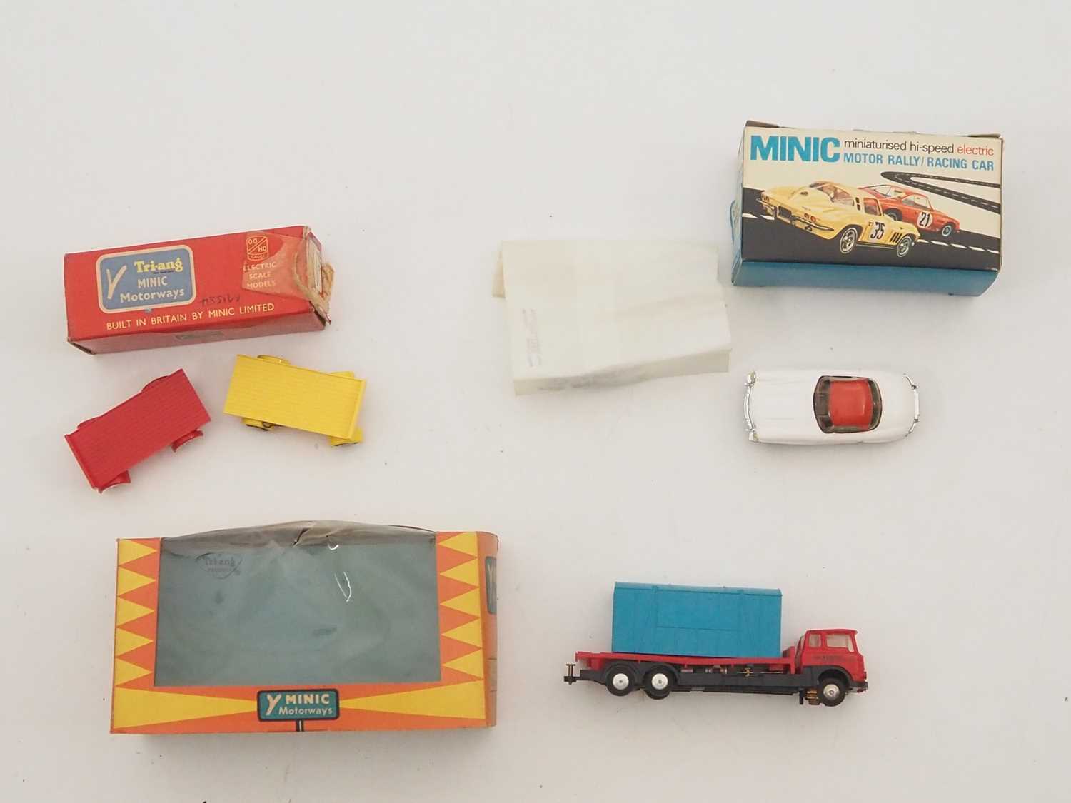 Lot 145 - A group of TRI-ANG MINIC motorised vehicles