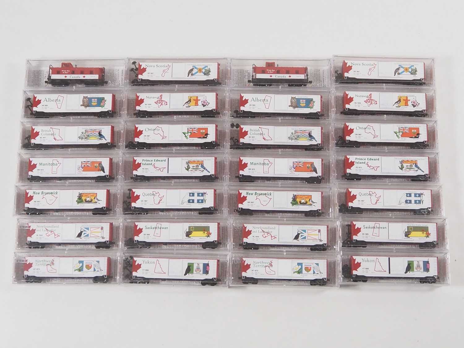Lot 264 - A group of MICROTRAINS Canadian Outline N