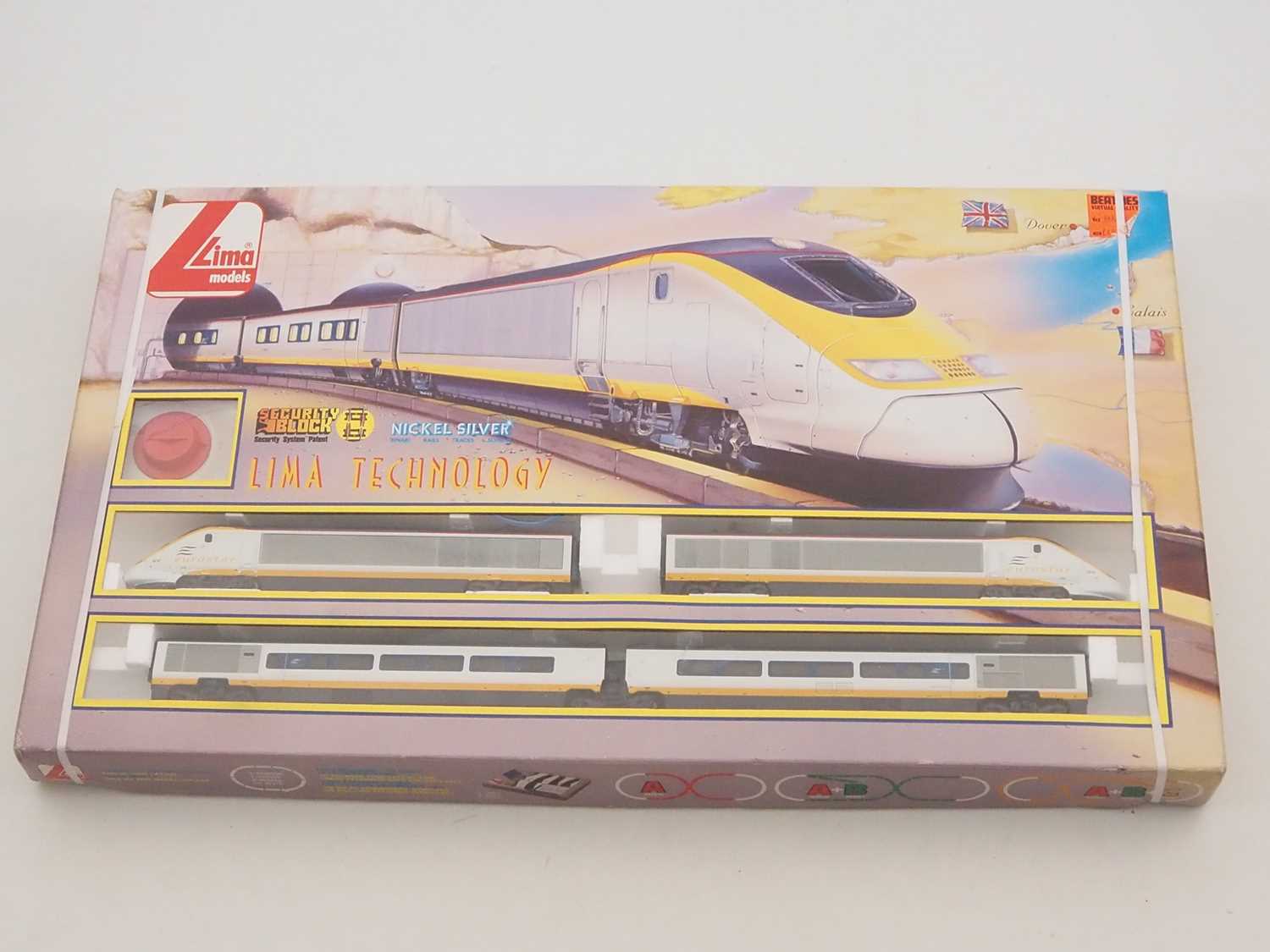 Lot 306 - A LIMA HO gauge Eurostar 4-car passenger