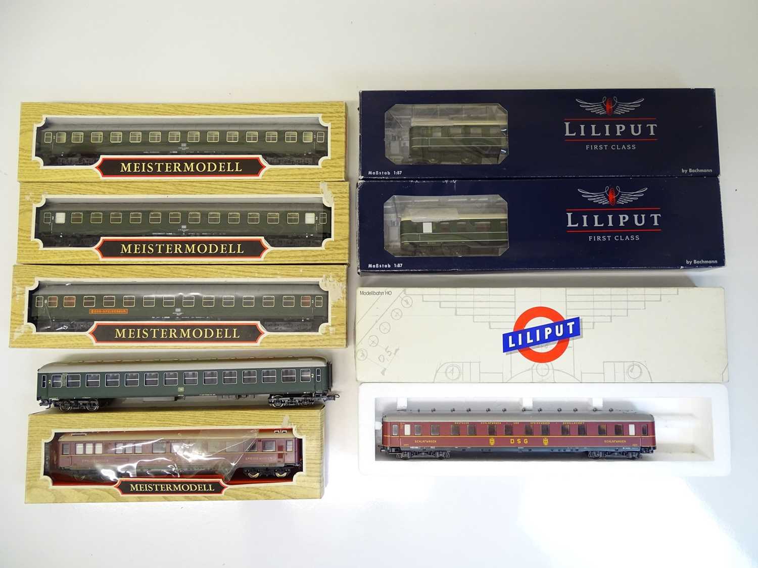 Lot 95 - HO SCALE MODEL RAILWAYS: A group of German