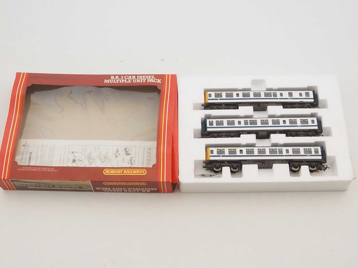 Lot 394 - A HORNBY OO gauge R698 Class 110 3-Car DMU