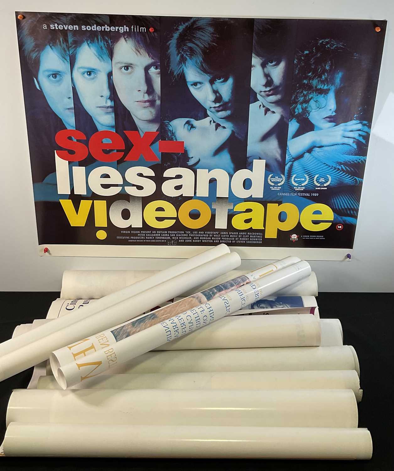 Lot 194 - A quantity of UK Quad film posters for